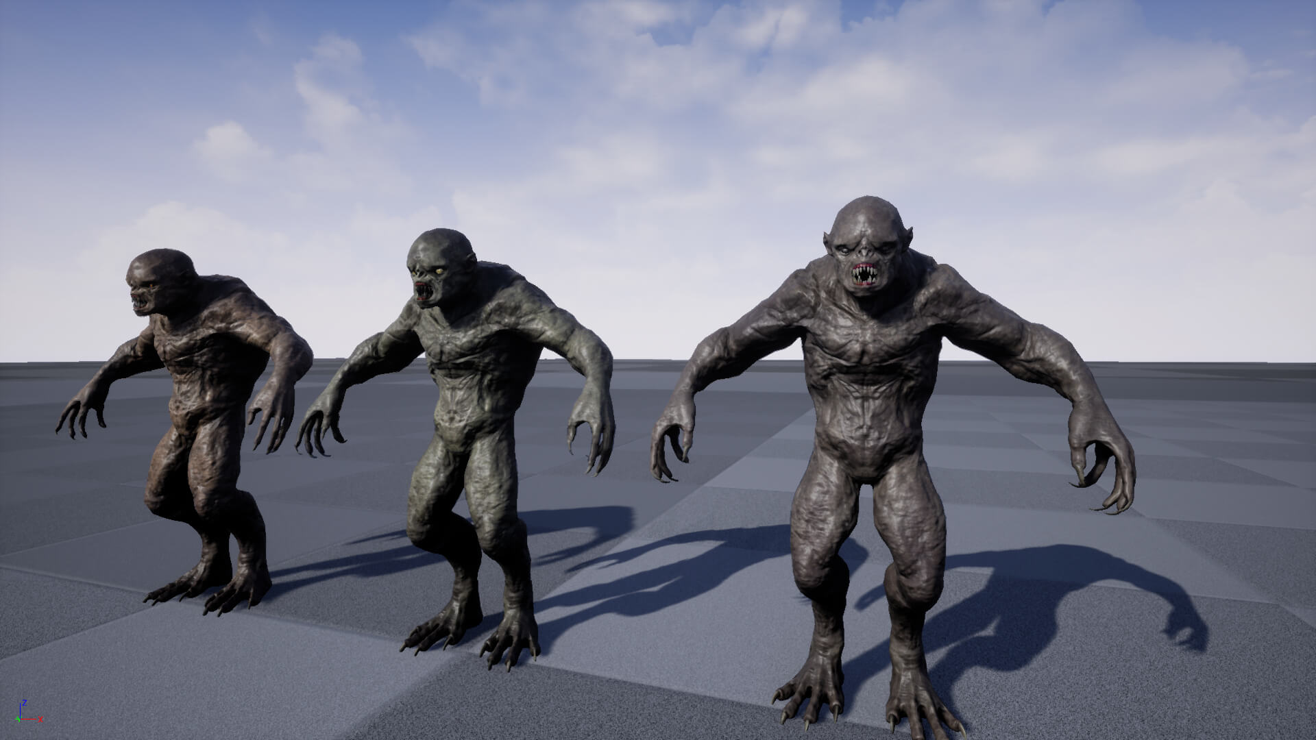 Hump Monster - 3D Model by Phazan