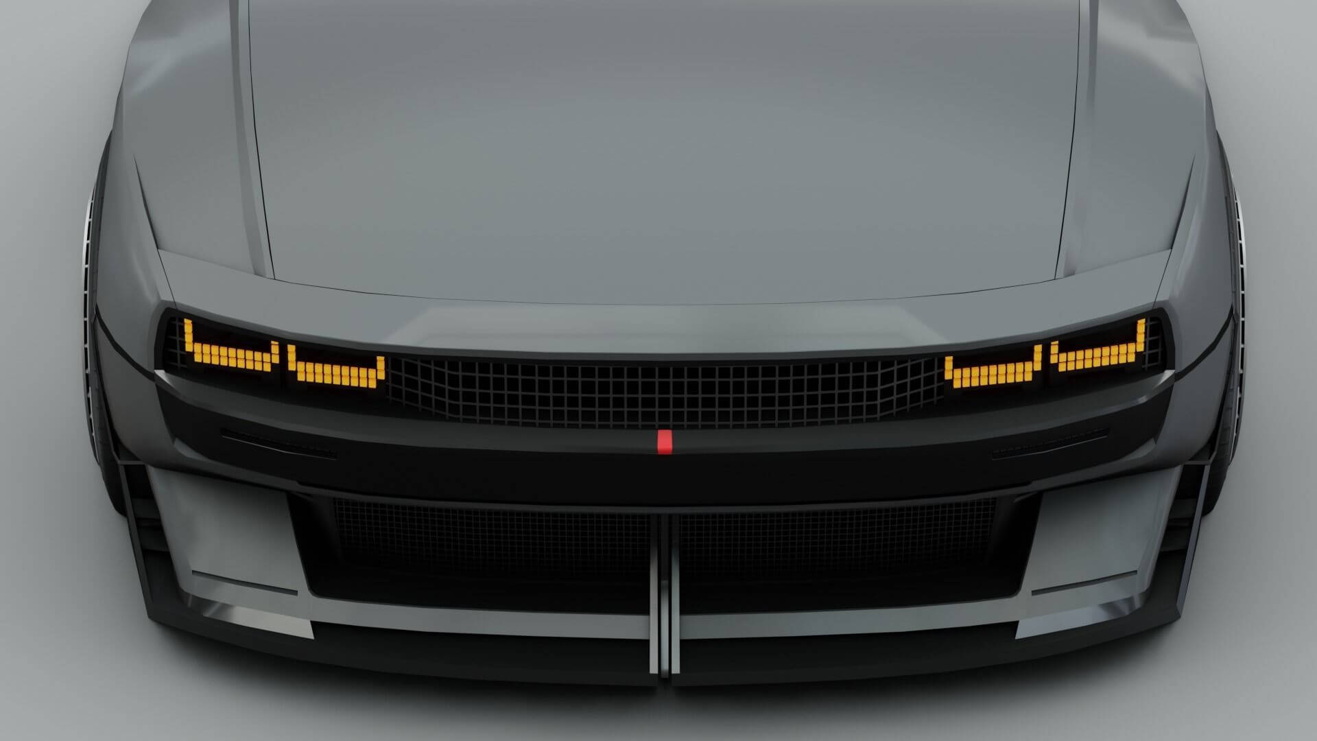 Hyundai N Vision 74 - 3D Model by Phazan