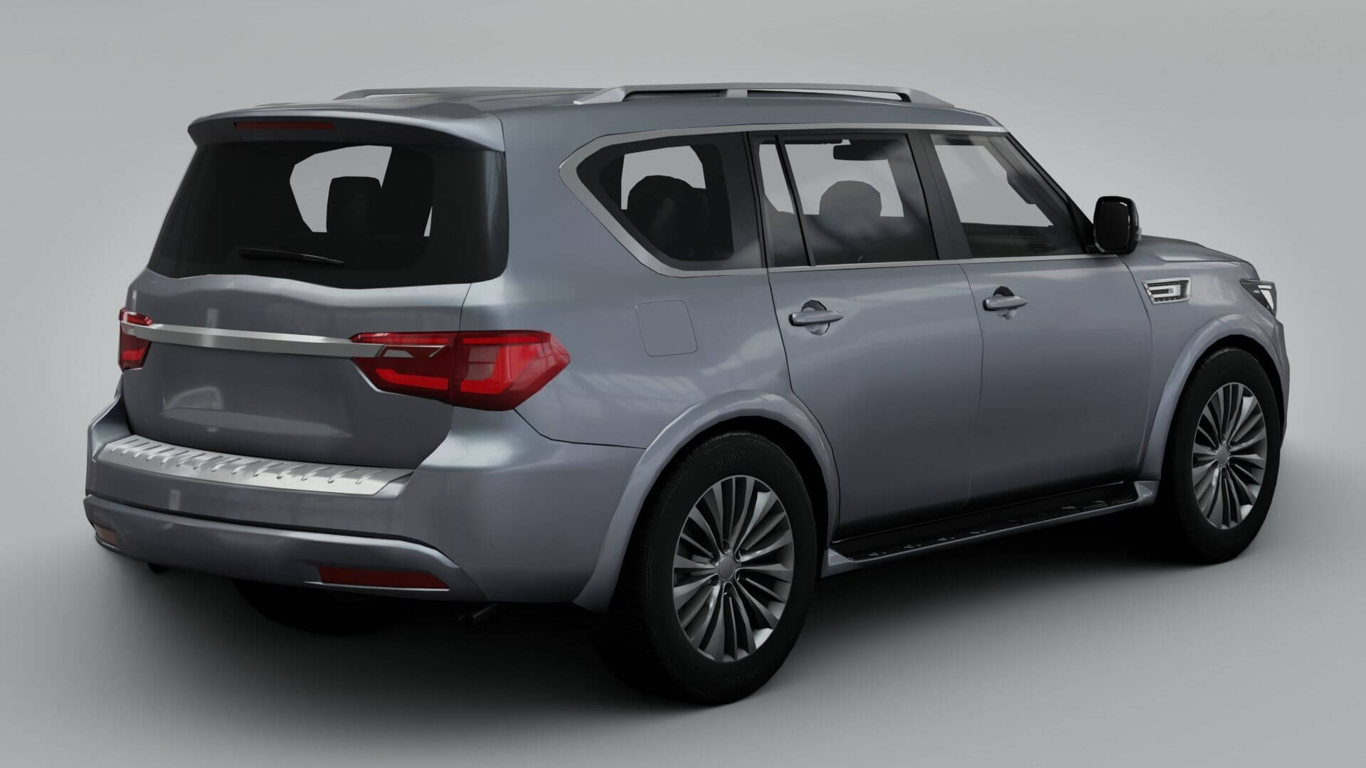 Infiniti QX80 2021 - 3D Model by Phazan