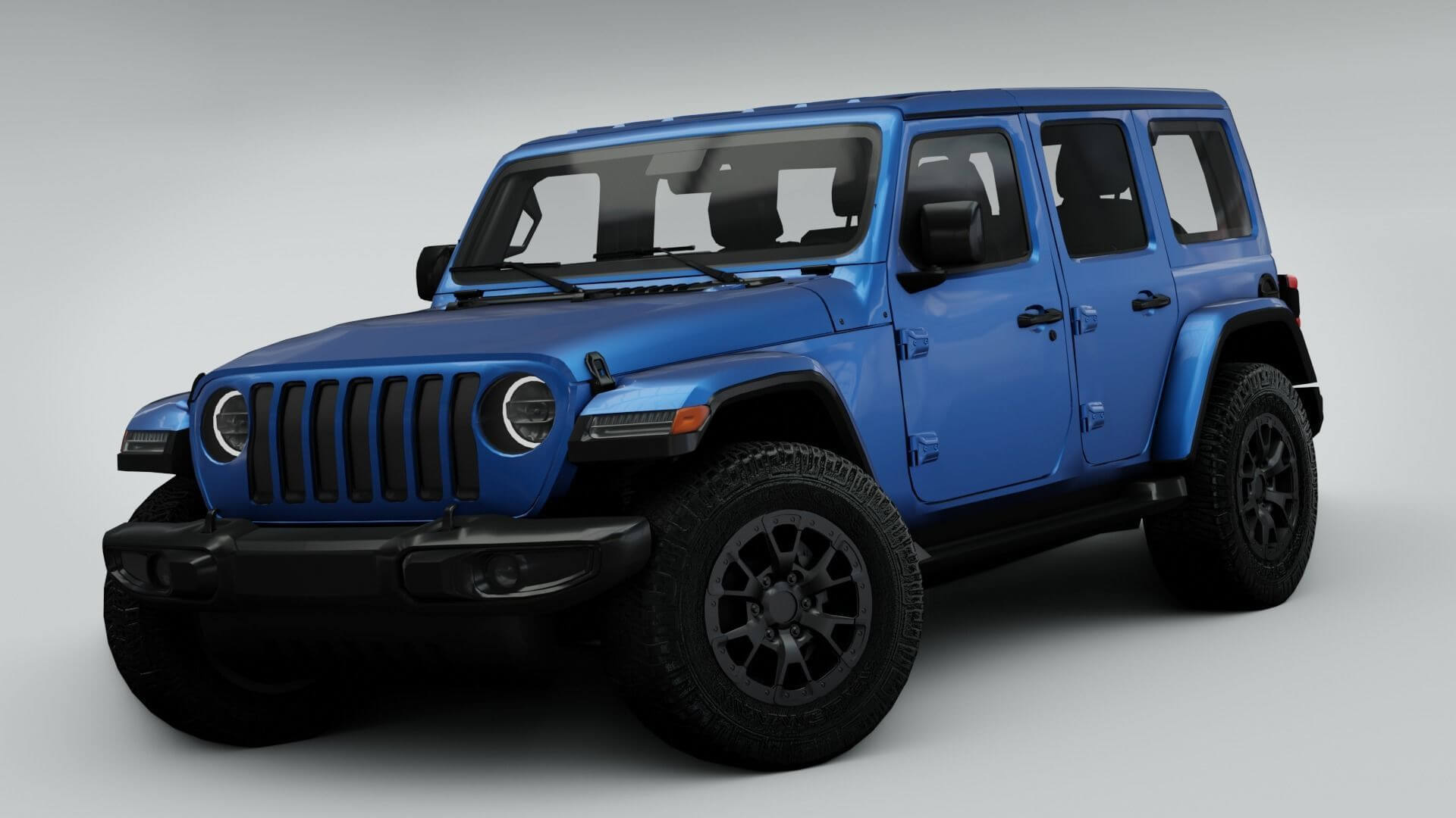 Jeep Wrangler Rubicon 392 Gladiator - 3D Model by Phazan