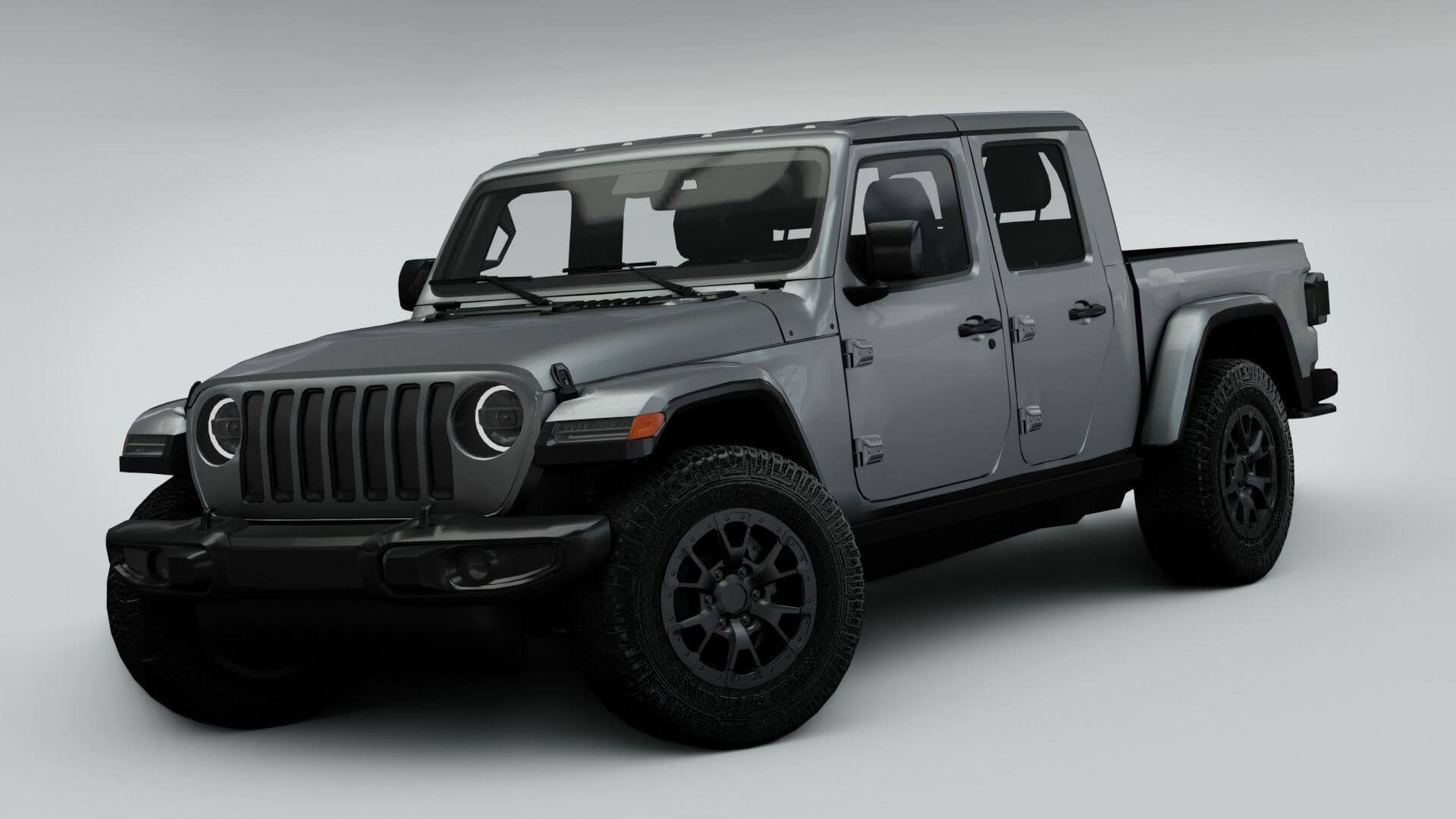 Jeep Wrangler Rubicon 392 Gladiator - 3D Model by Phazan