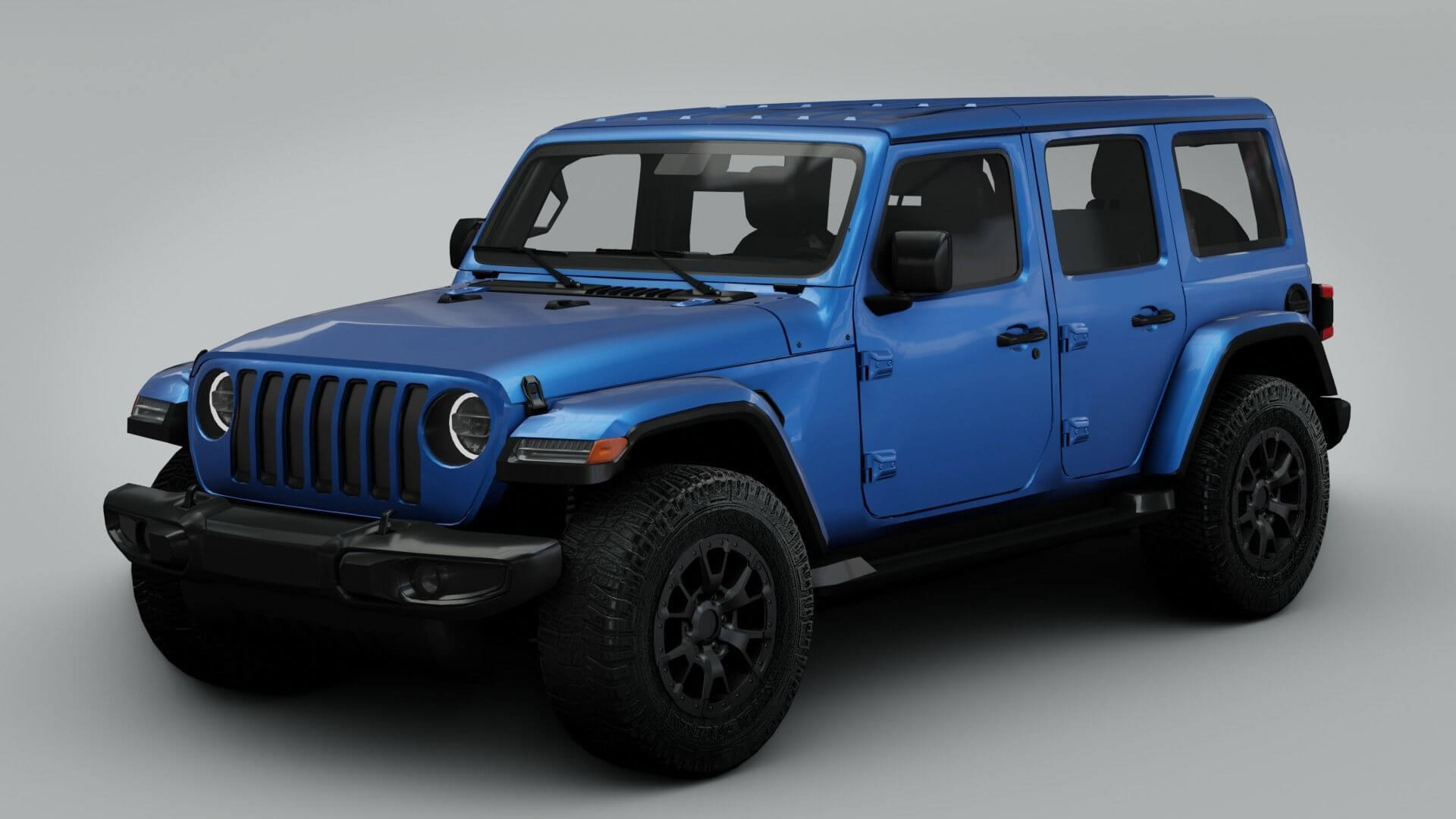 Jeep Wrangler Rubicon 392 Gladiator - 3D Model by Phazan