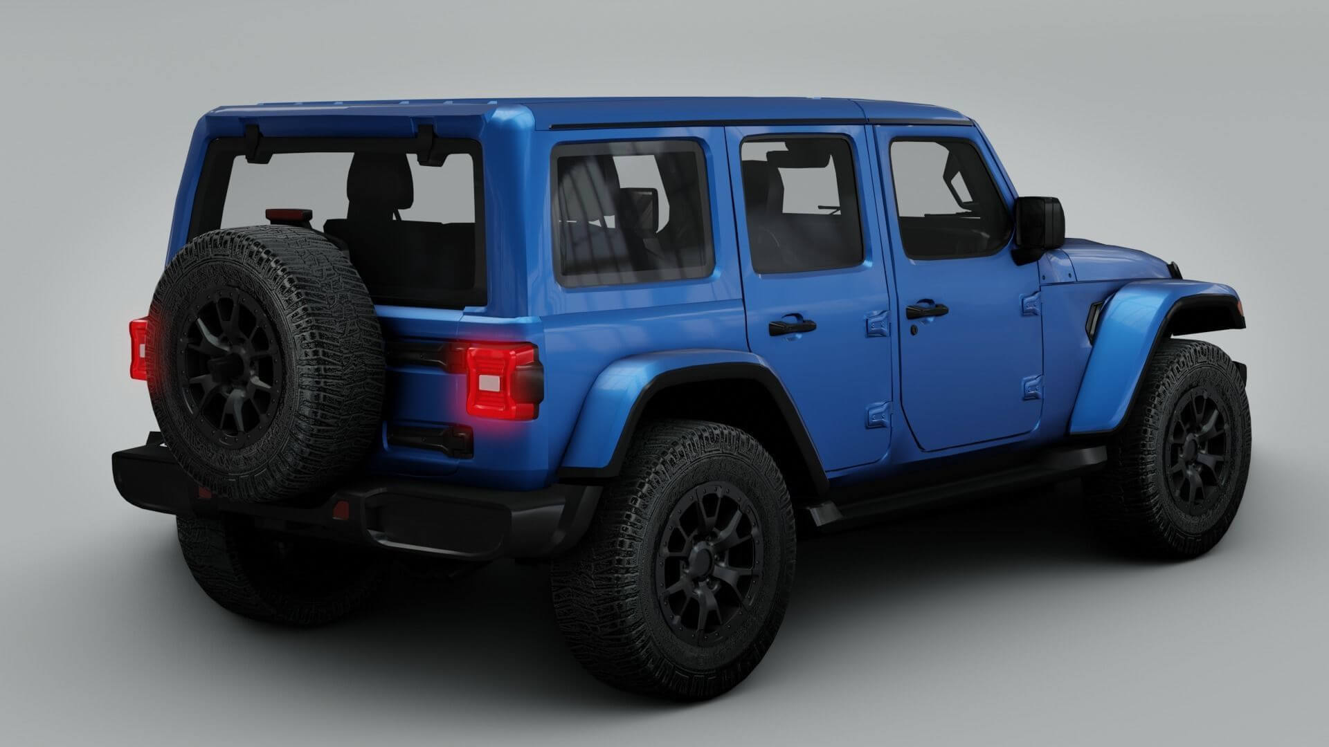 Jeep Wrangler Rubicon 392 Gladiator - 3D Model by Phazan
