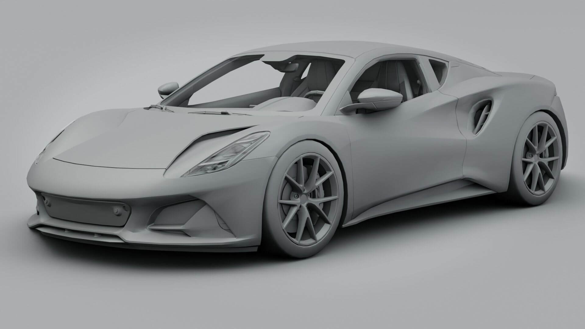 Lotus Emira 2023 - 3D Model by Phazan