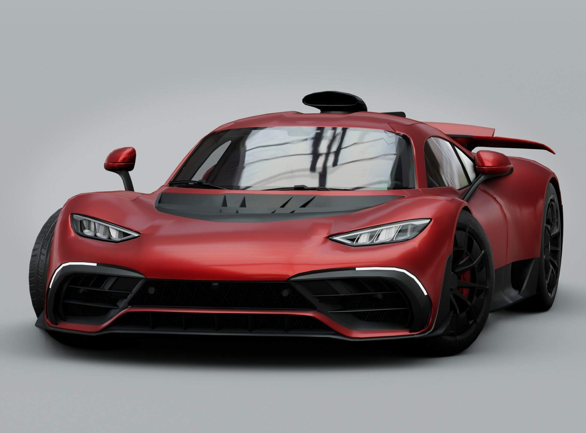 Mercedes-AMG Project One 3D Model by Phazan