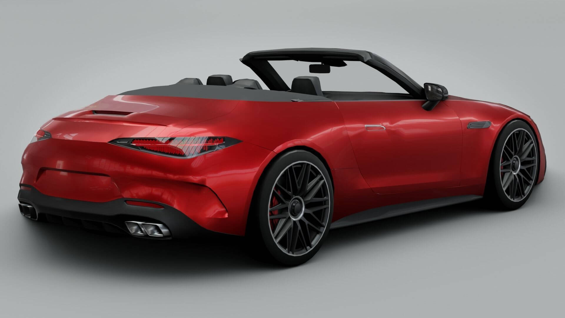 Mercedes-Benz SL 63 AMG 2022 3D Model by Phazan