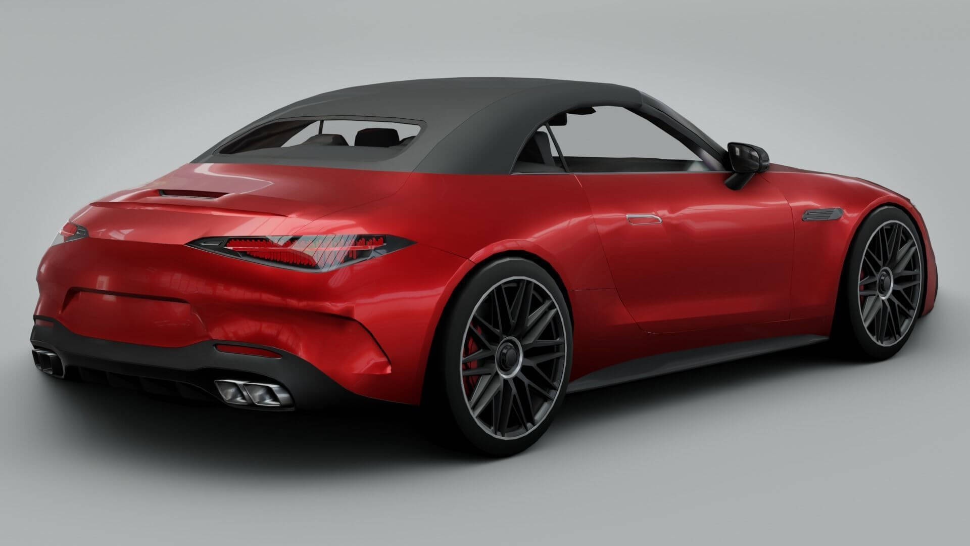 Mercedes-Benz SL 63 AMG 2022 3D Model by Phazan
