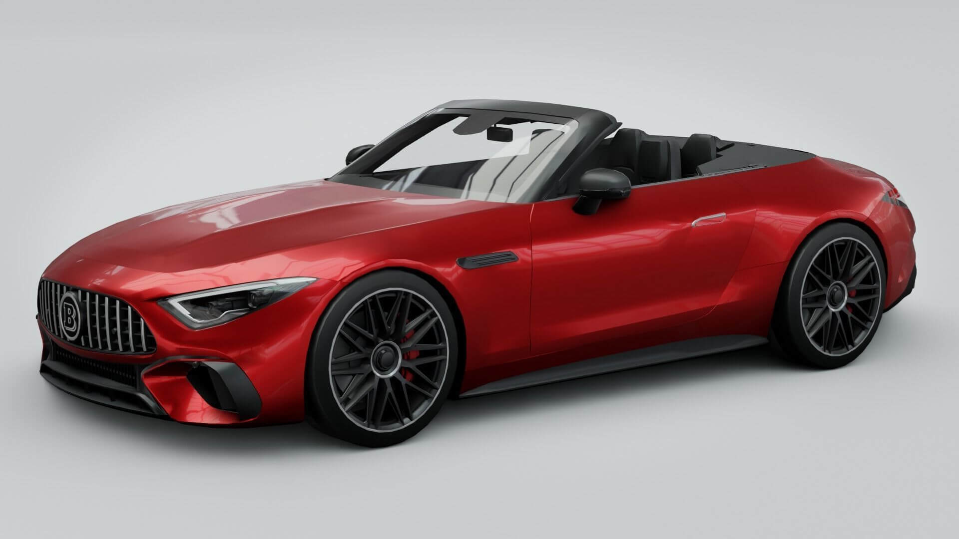 Mercedes-Benz SL 63 AMG 2022 3D Model by Phazan