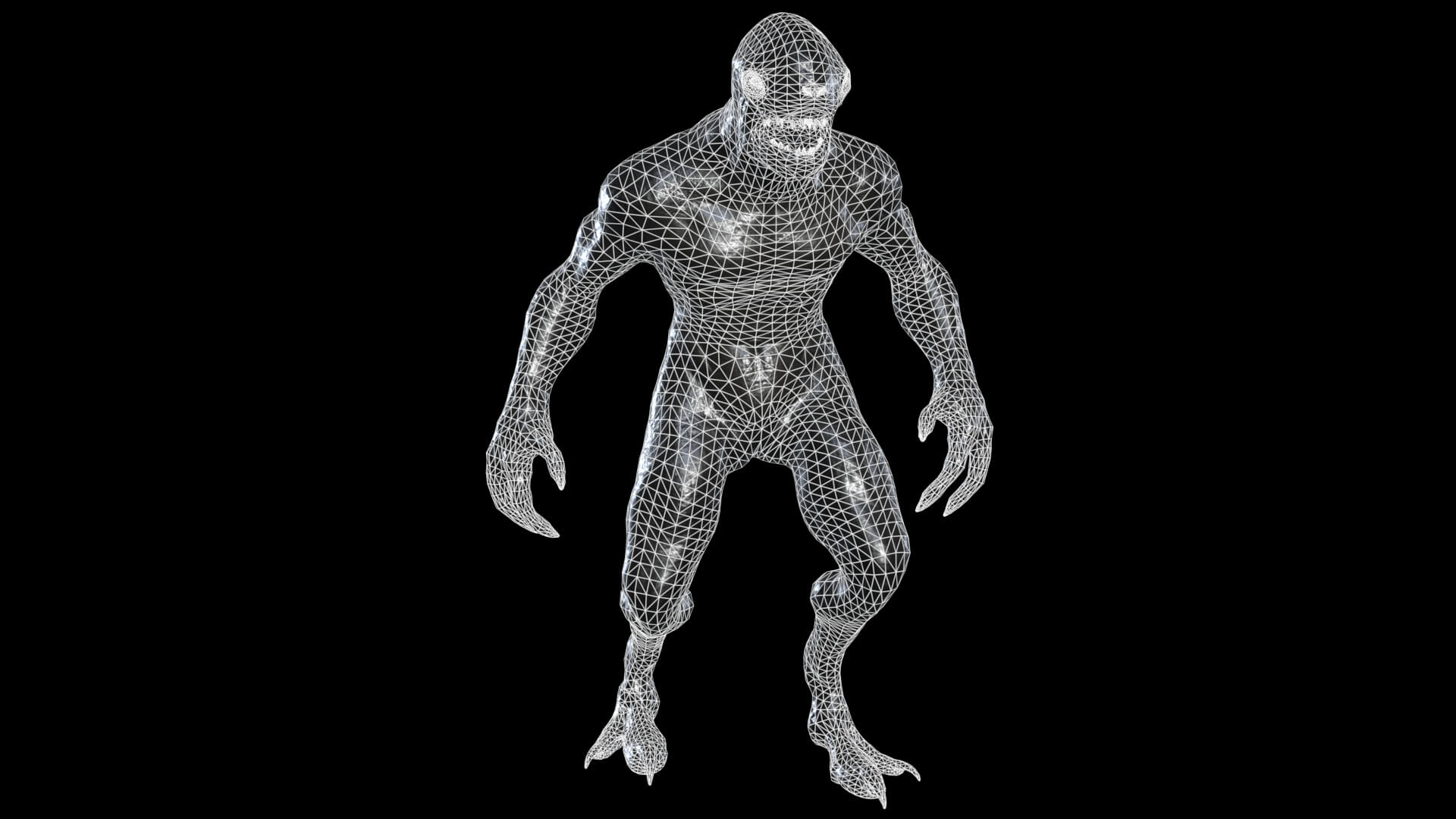 Mole Mutant Monster - 3D Model by Phazan