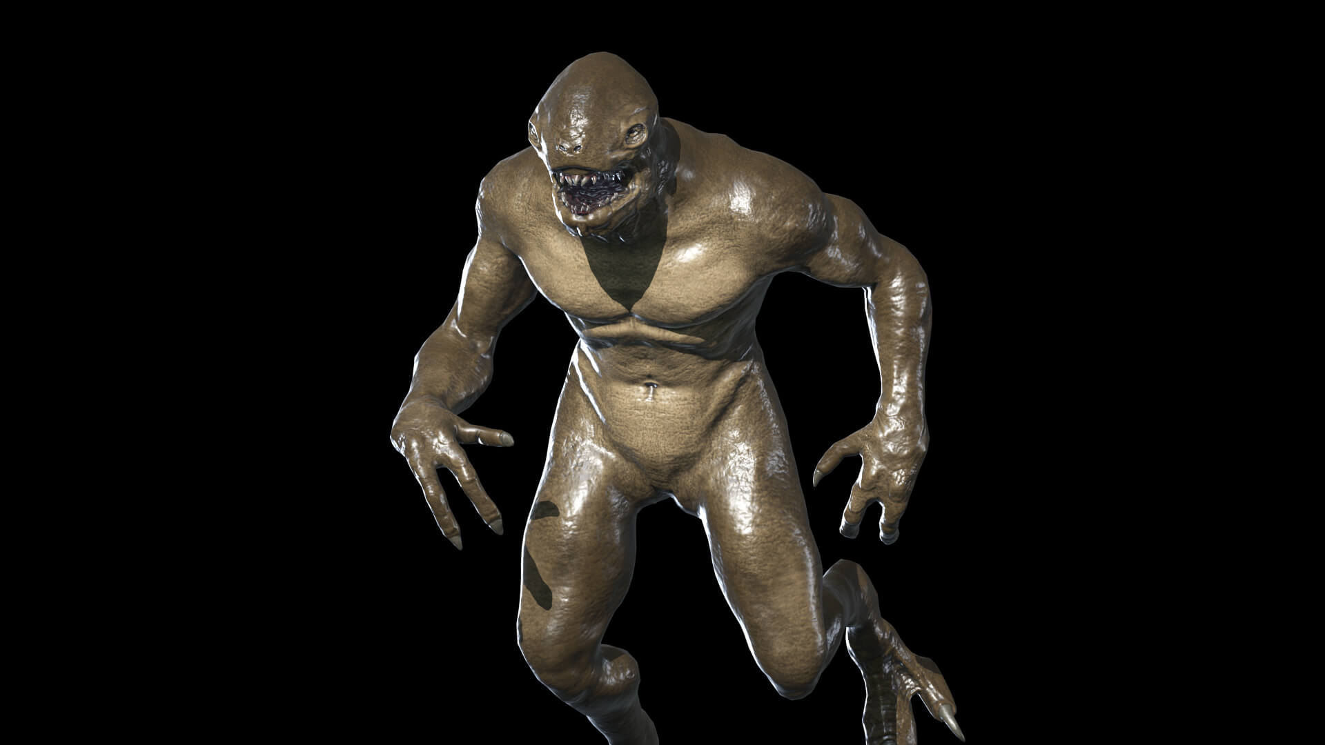 Mole Mutant Monster - 3D Model by Phazan