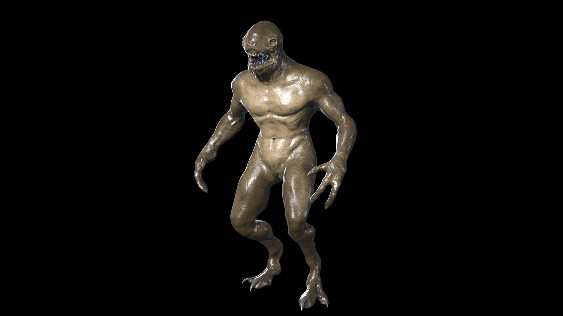 Mole Mutant Monster - 3D Model by Phazan