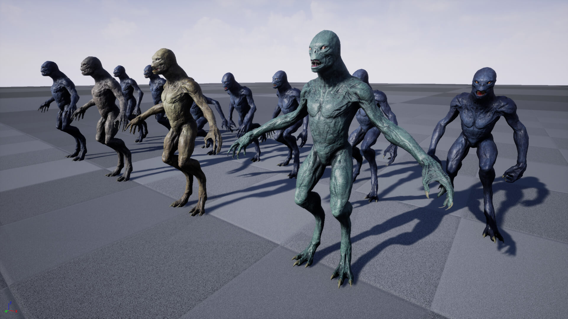 Monster Alien 2 - 3D Model by Phazan