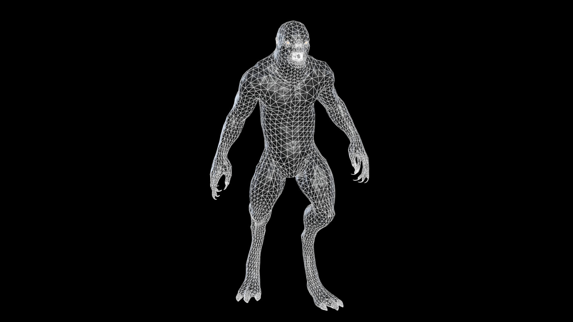 Monster Alien - 3D Model by Phazan