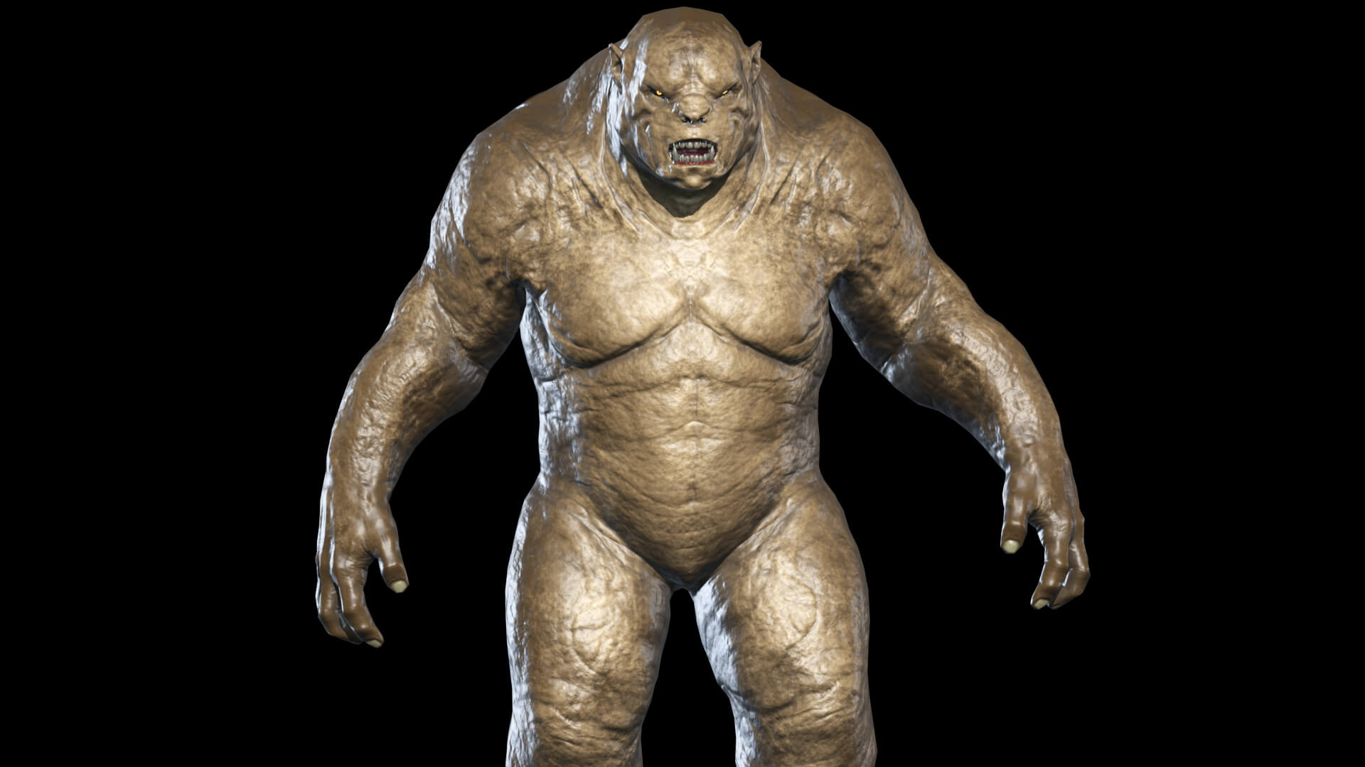 Monster Ogre - 3D Model by Phazan