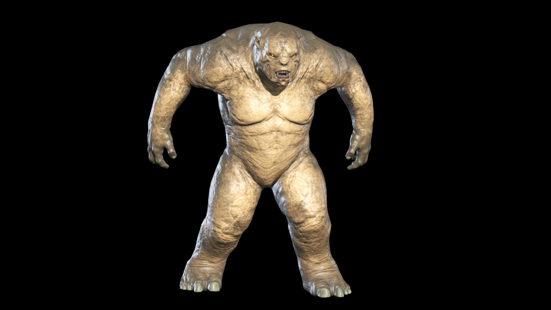 Monster Ogre - 3D Model by Phazan