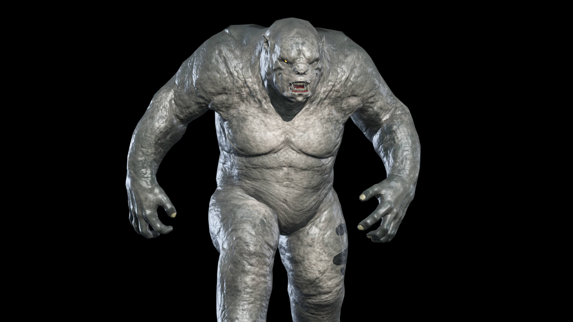 Monster Ogre - 3D Model by Phazan