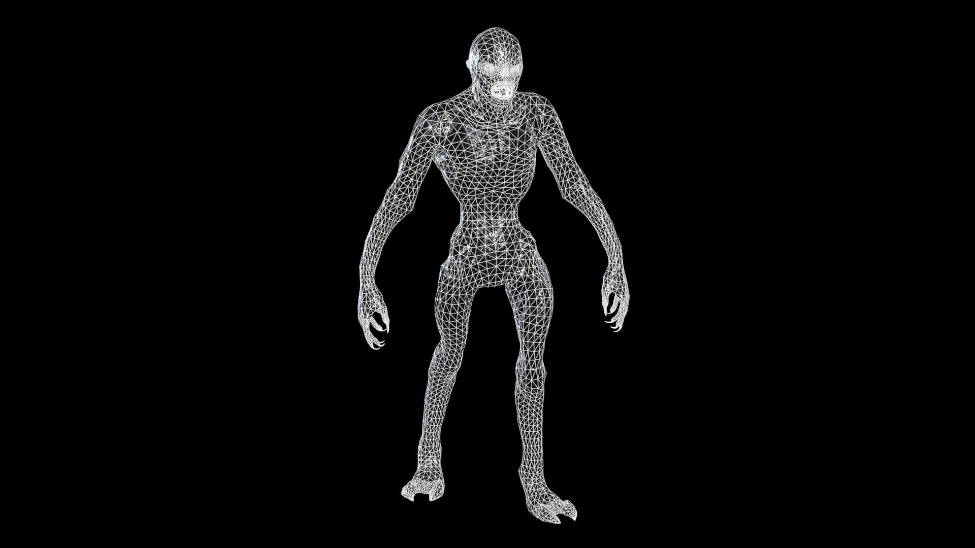 Mutant Monster 2 - 3D Model by Phazan