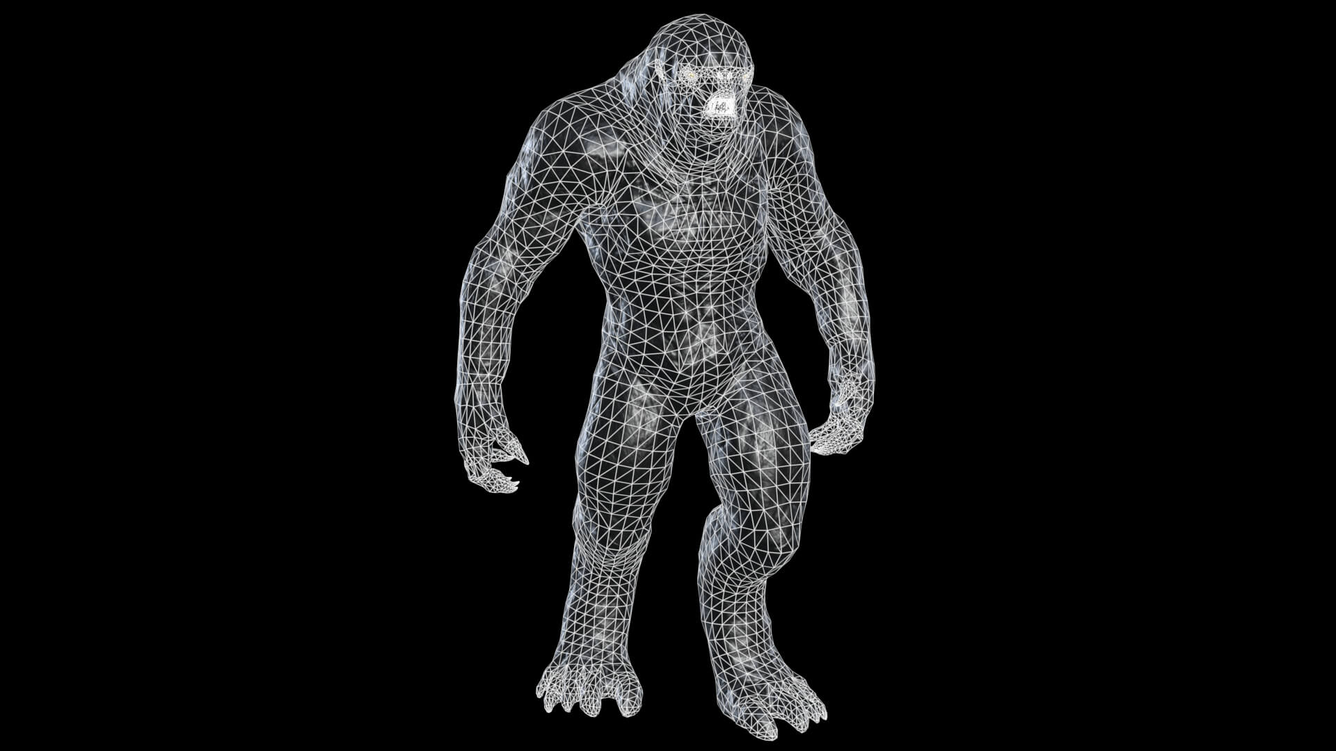 Mutant Monster 4 - 3D Model by Phazan