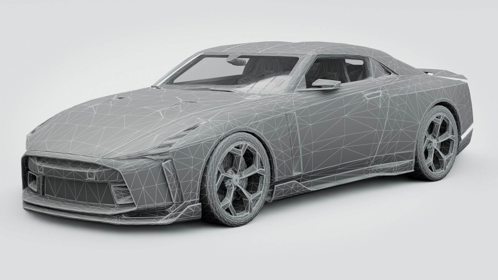 Nissan GT-R50 3D Model by Phazan