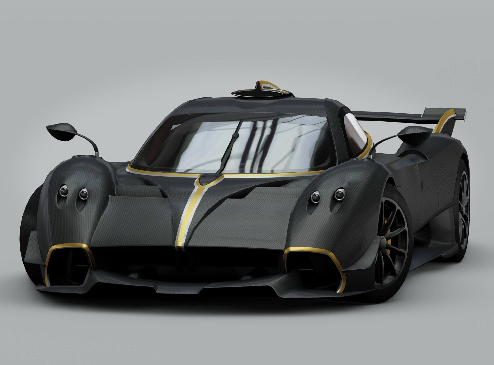 Pagani Huayra R - 3D Model by Phazan
