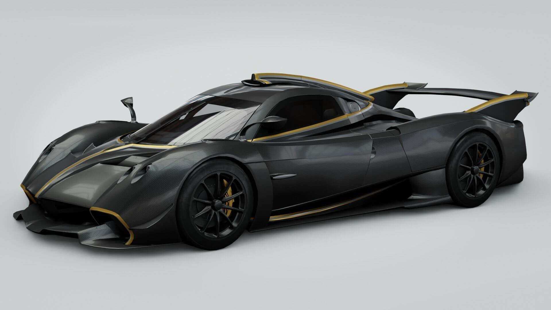 Pagani Huayra R - 3D Model by Phazan