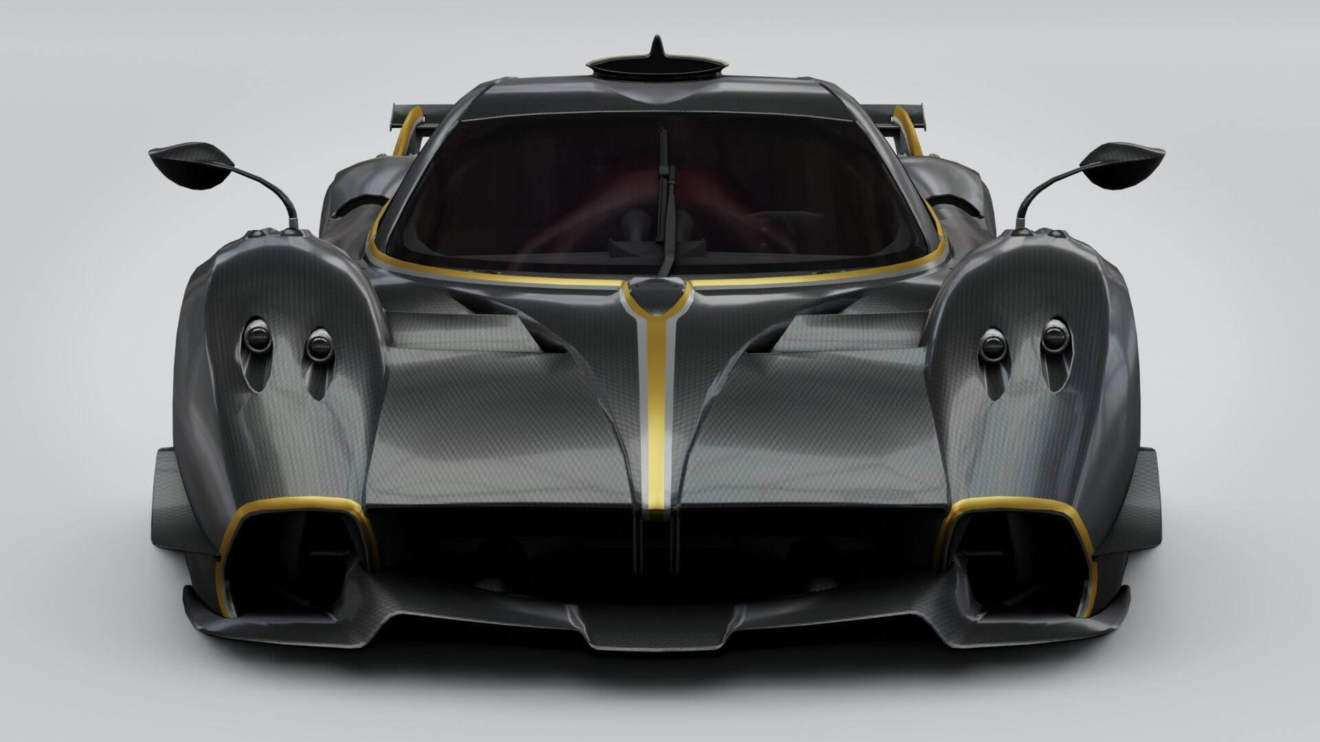 Pagani Huayra R - 3D Model by Phazan