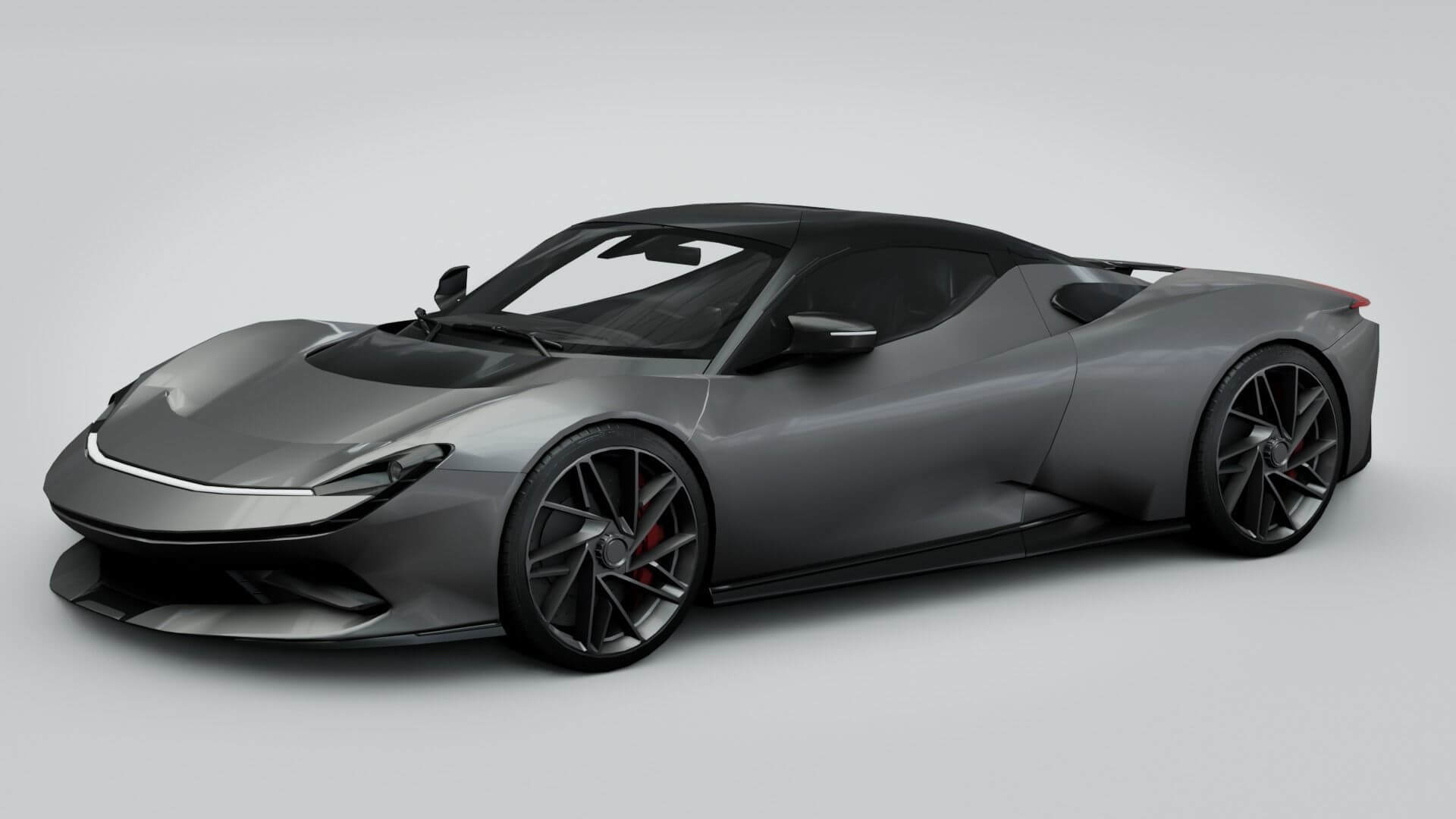 Pininfarina Battista - 3D Model by Phazan