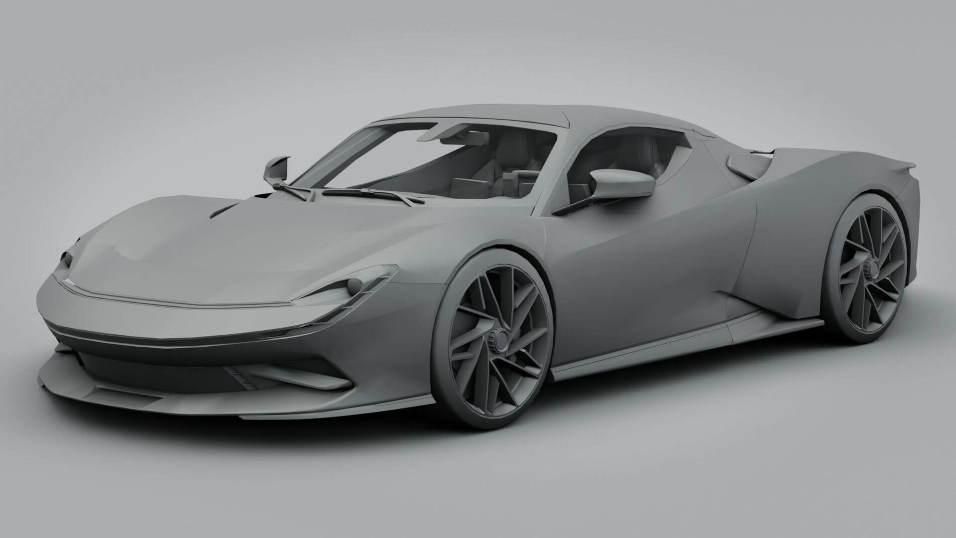 Pininfarina Battista - 3D Model by Phazan