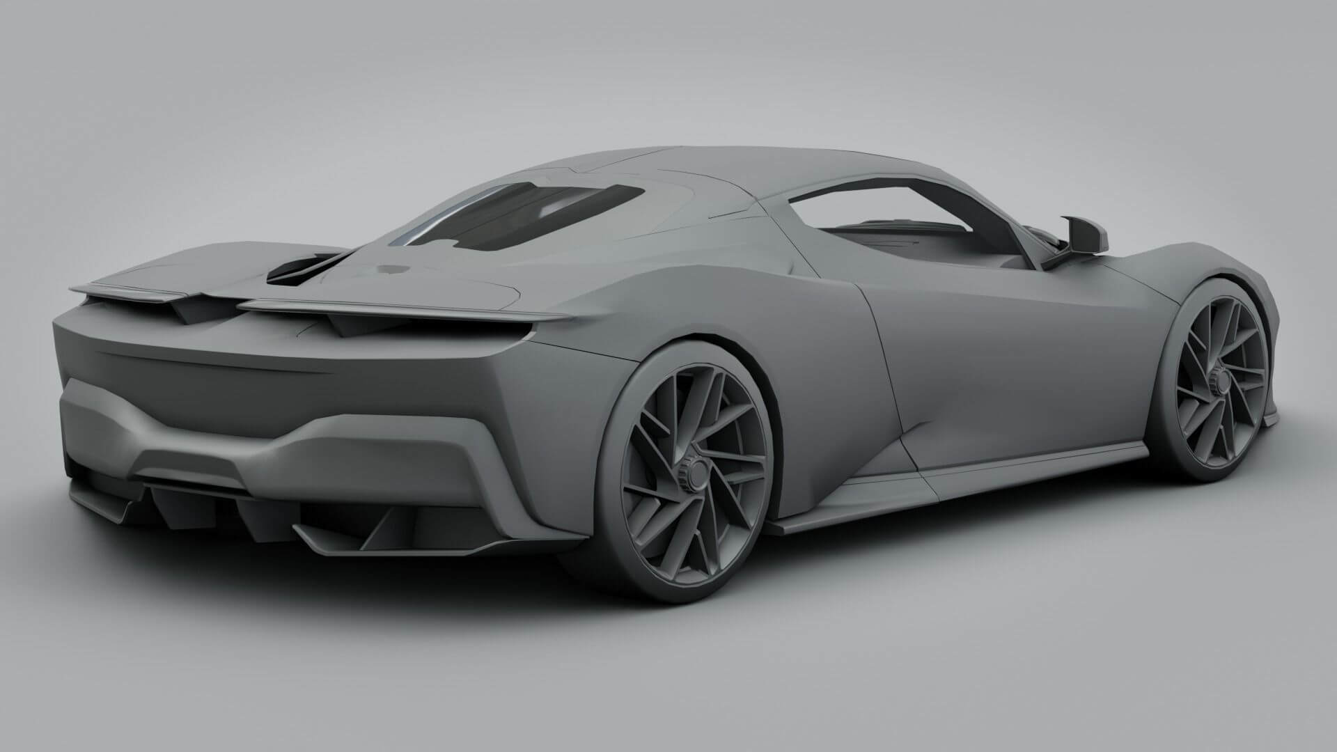 Pininfarina Battista - 3D Model by Phazan