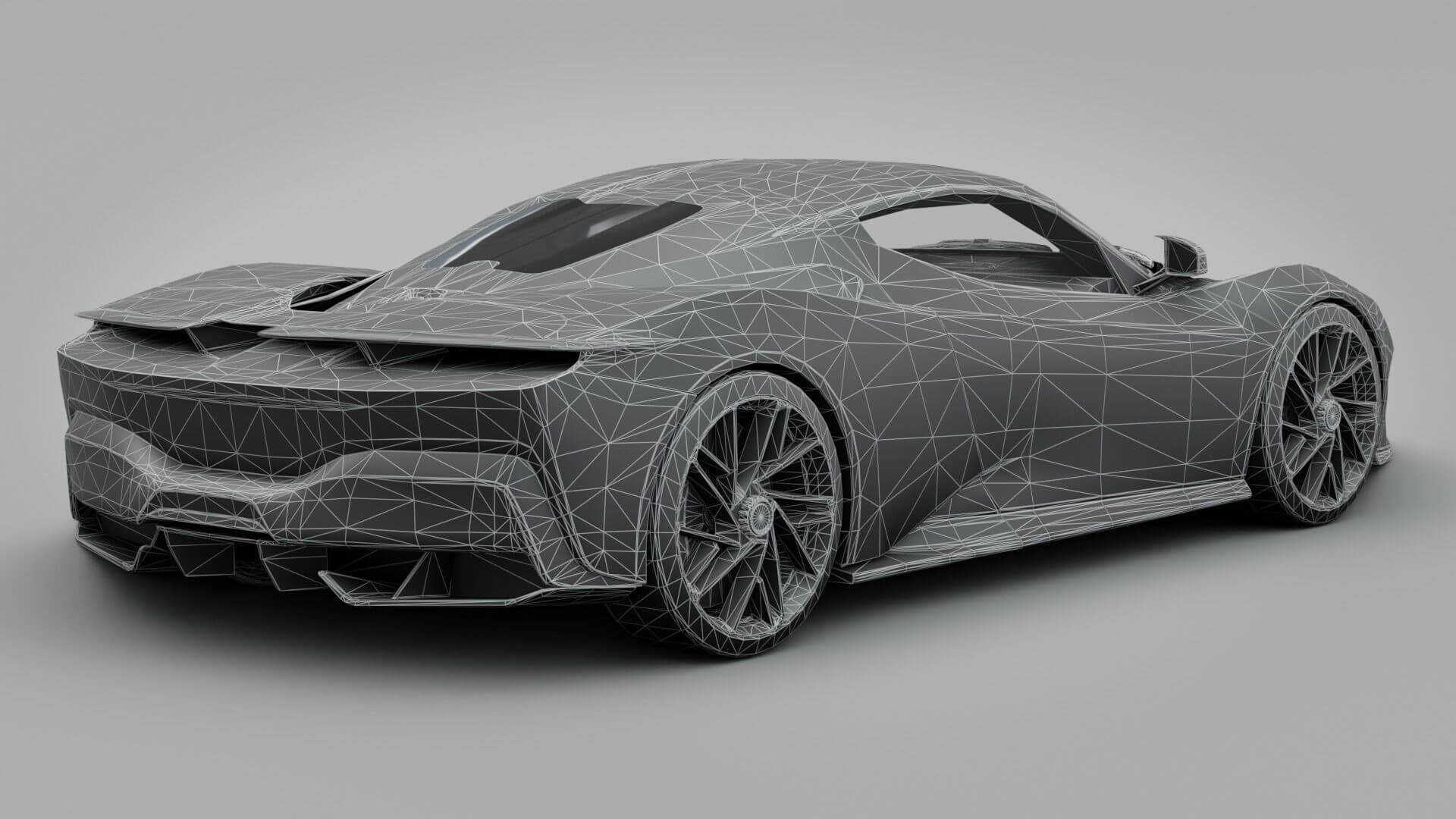 Pininfarina Battista - 3D Model by Phazan