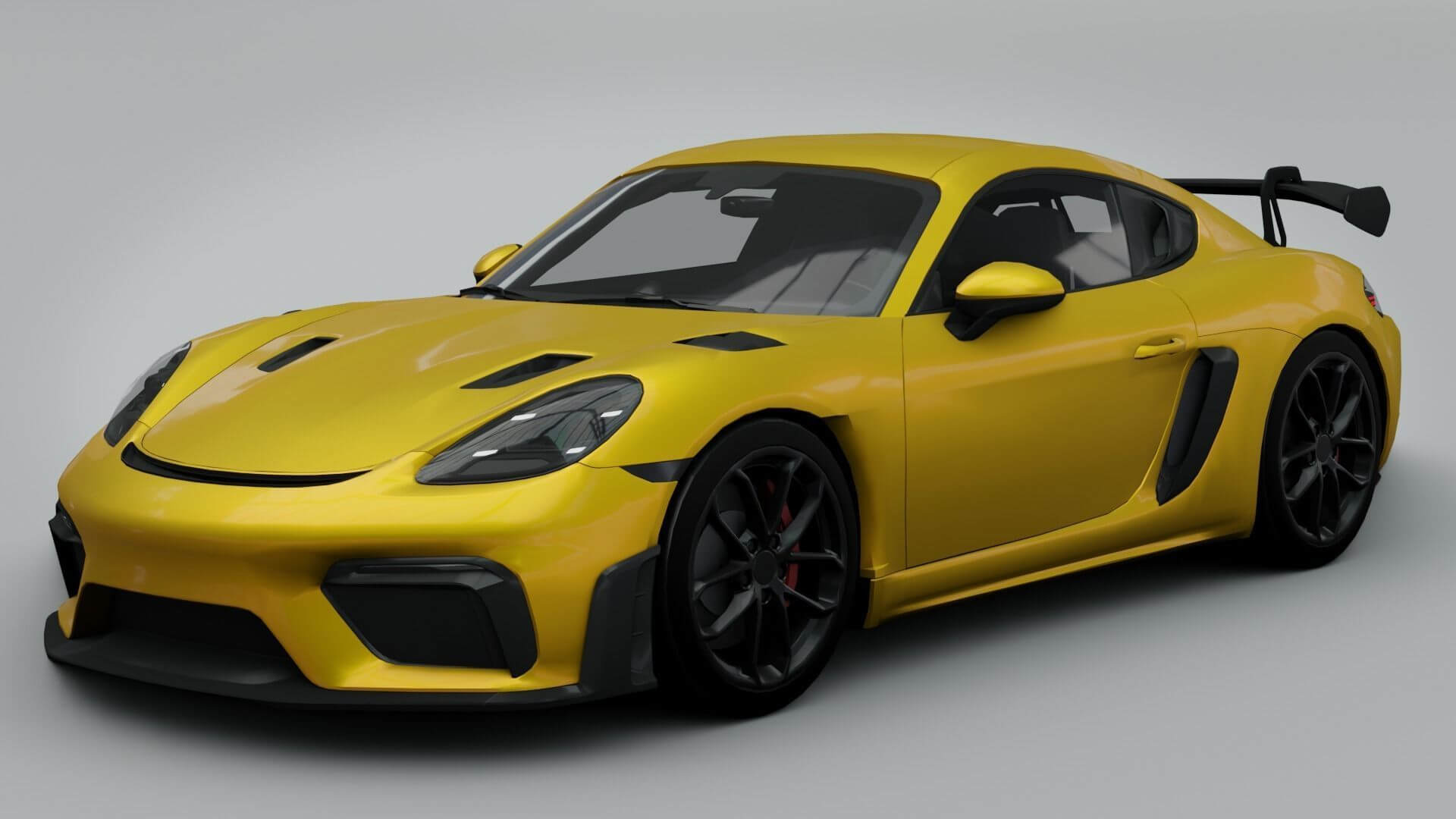Porsche 718 Cayman GT4 RS - 3D Model by Phazan