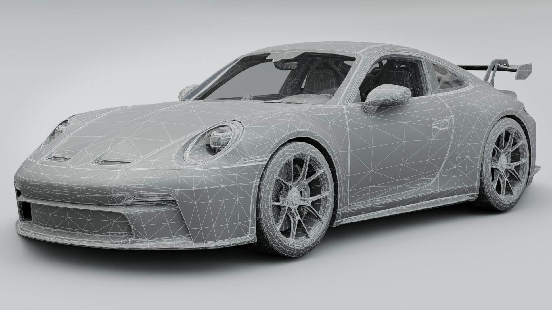 Porsche 911 GT3 992 - 3D Model by Phazan
