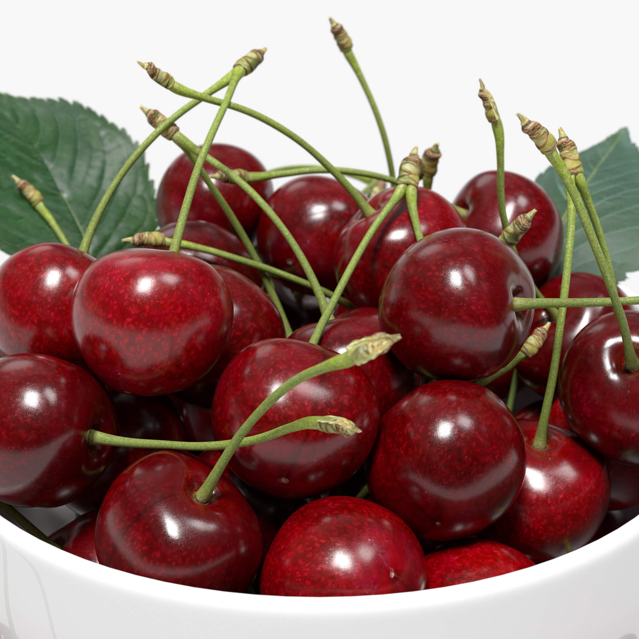 Bowl of Cherries - 3D Model by phenom-arch
