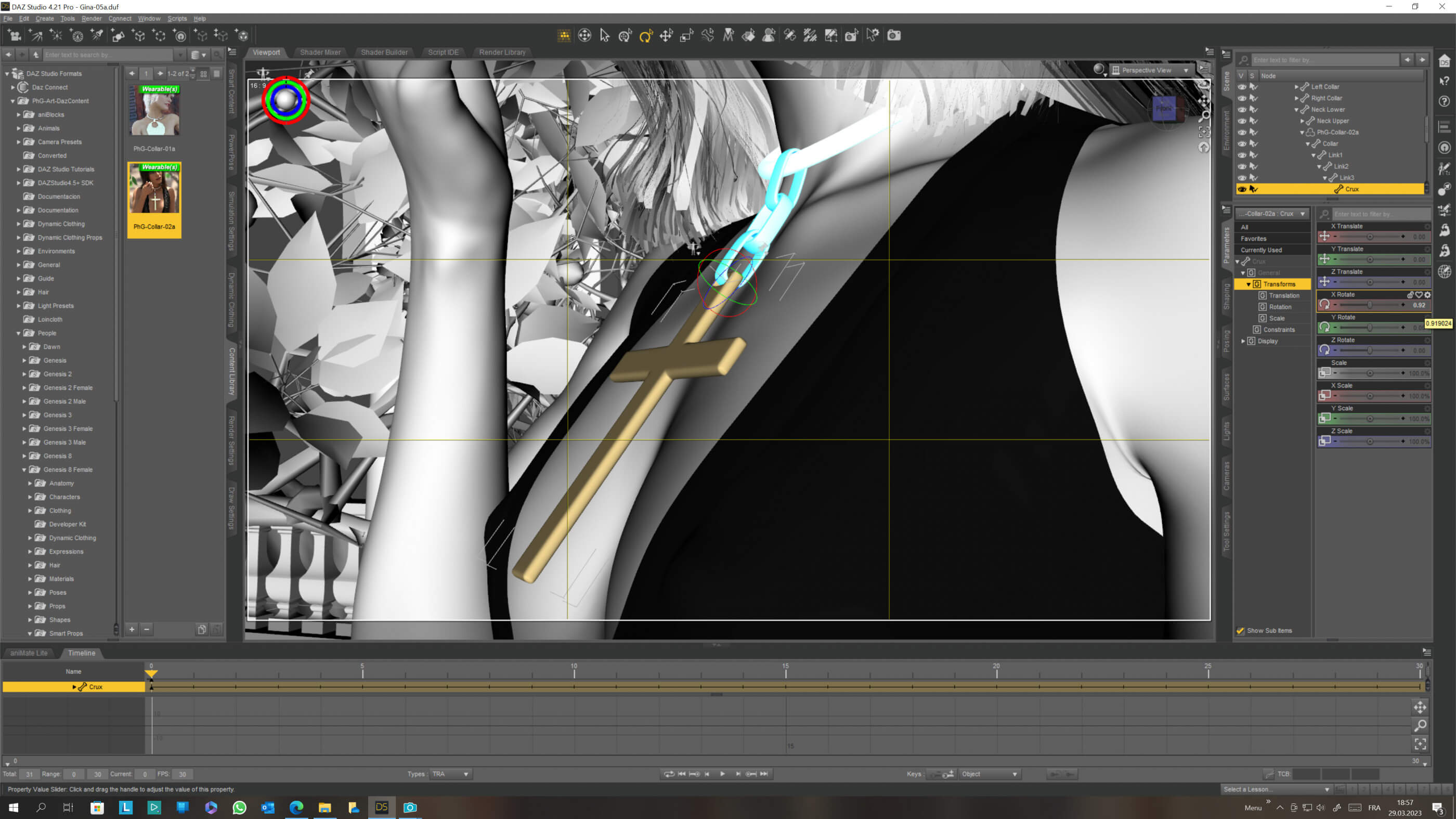 PhG-Collar-02a Daz Content by PhG-Art