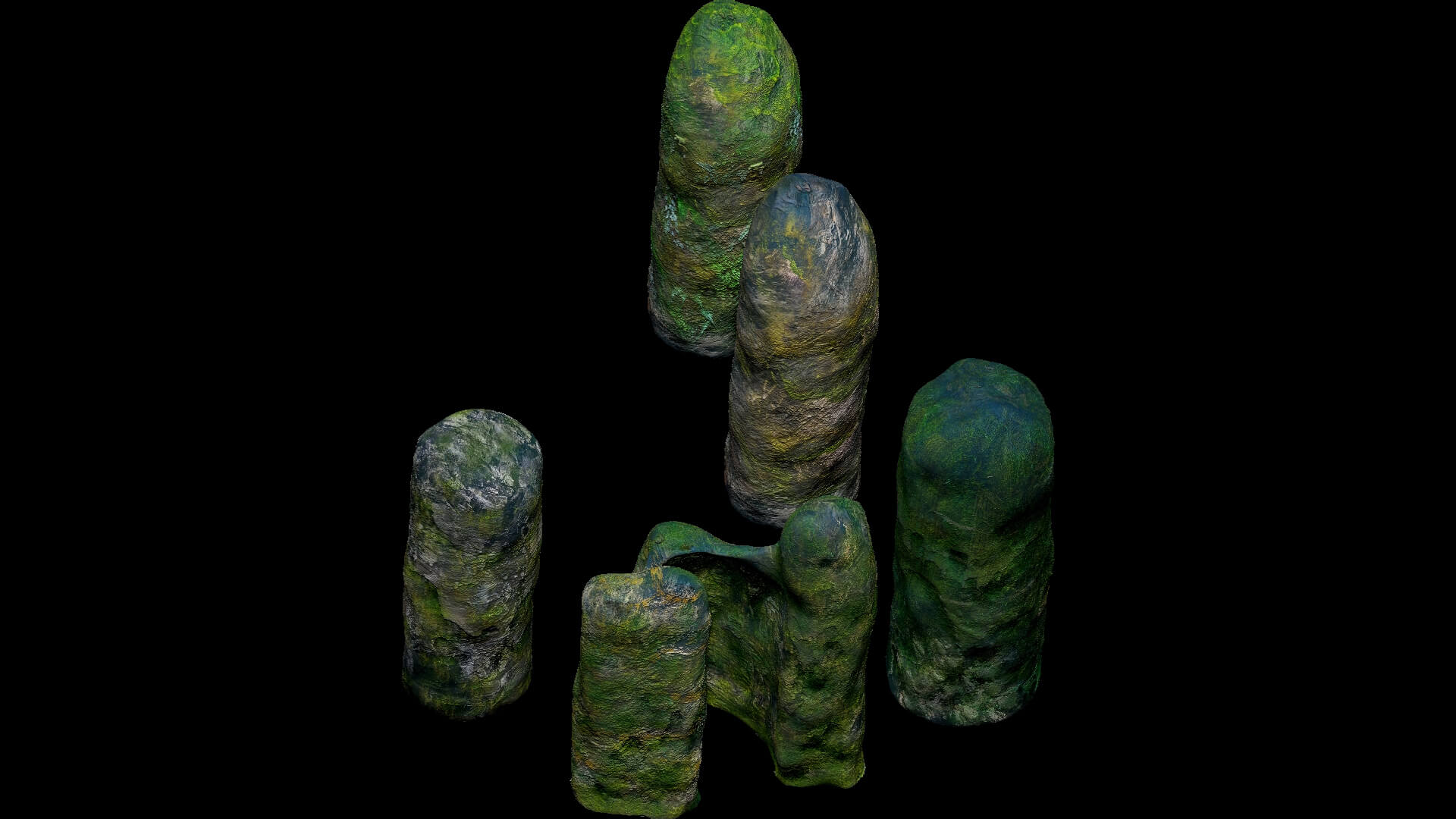 5 Rock Cliff V9 - 3D Model by Phile Rain