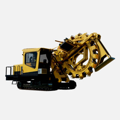 Wheel Trencher - 3D Model by PhilRiveraMedia
