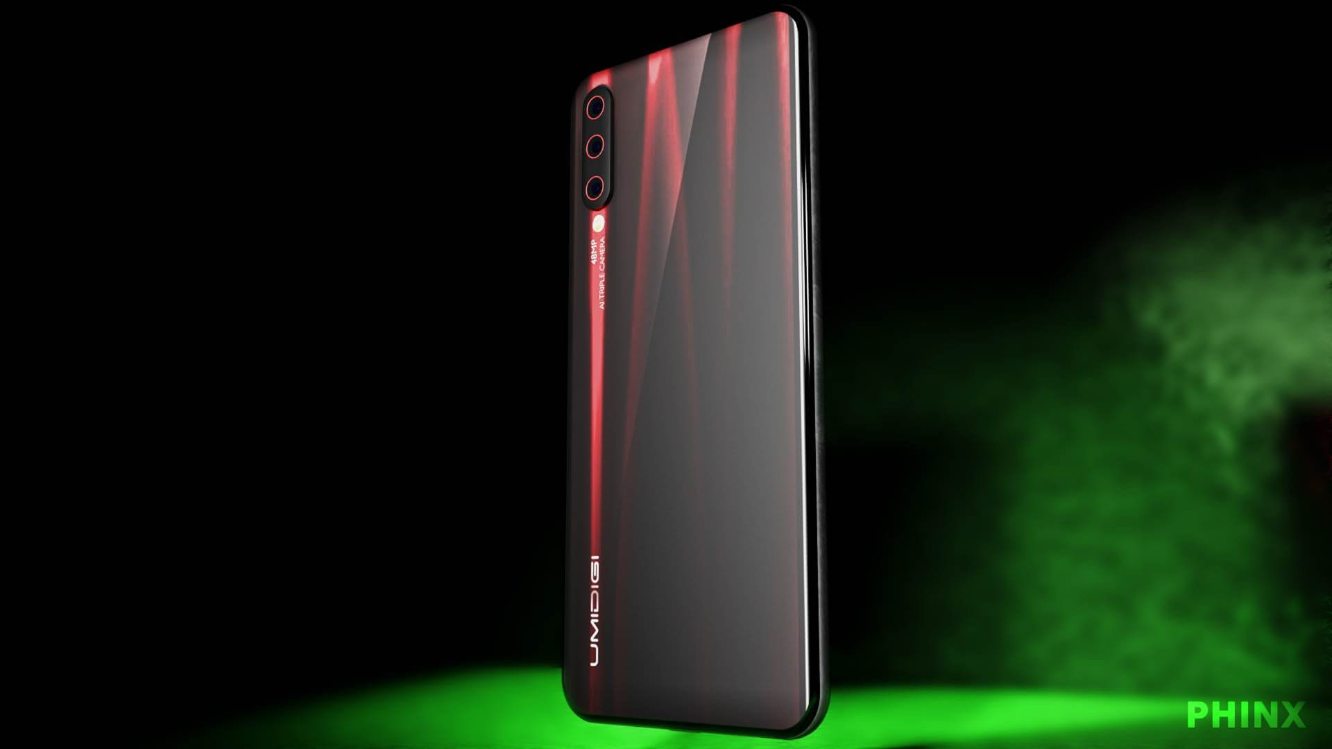 Umidigi X Smartphone - 3D Model by phinx