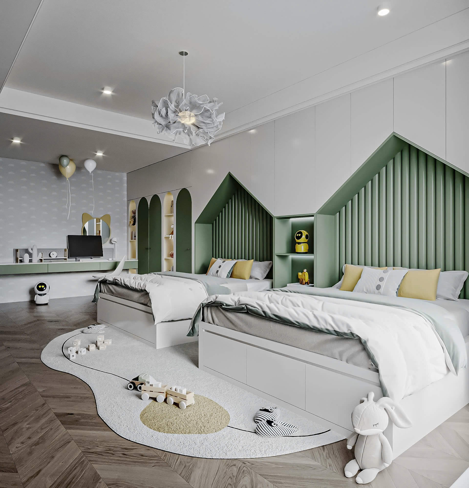 Children's Room Design 04 for Blender - 3D Model by PHIUnreal