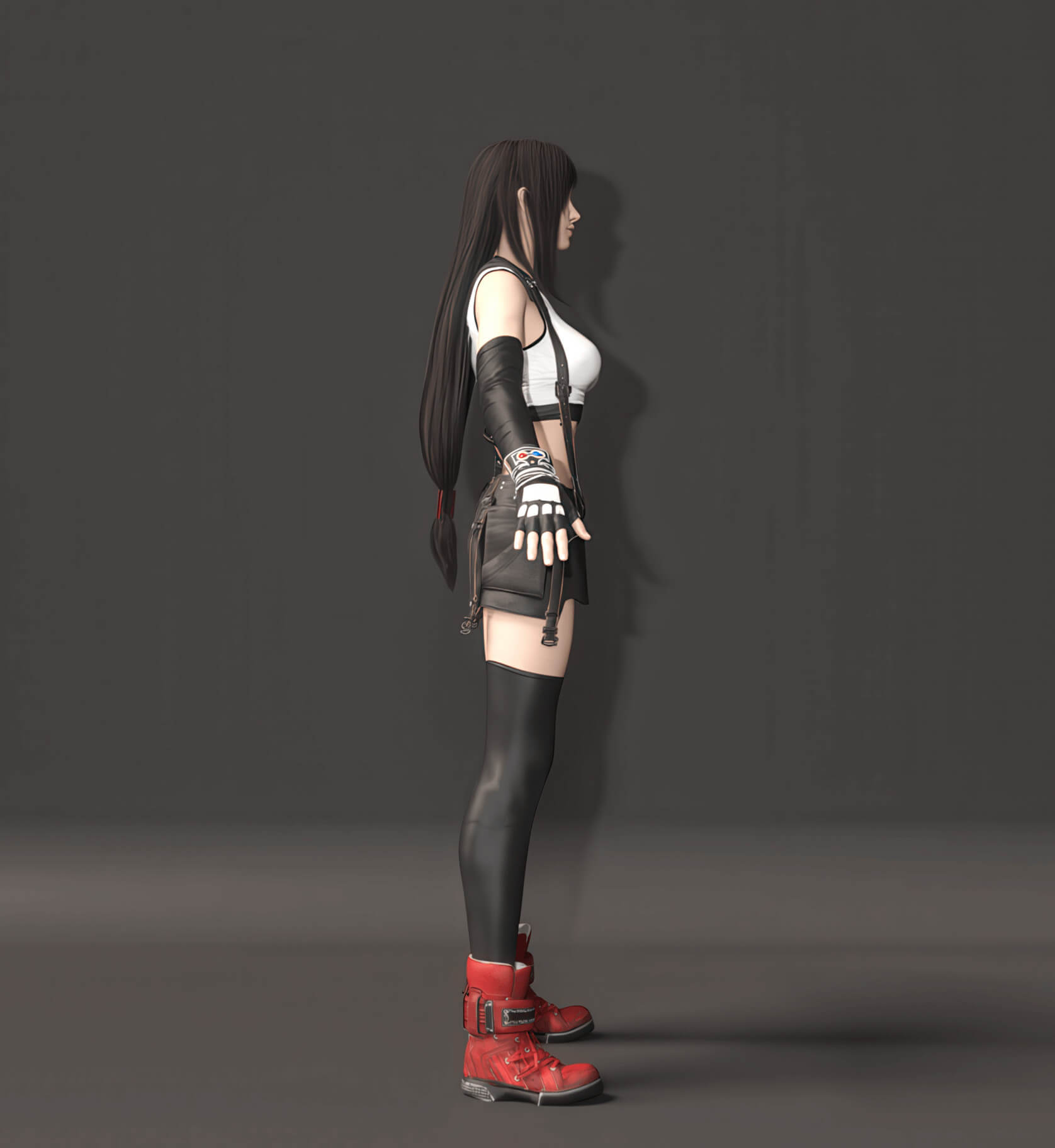 Final Fantasy VII Remake - Tifa Lockhart G8F Daz Content by PhysX 3D Assets