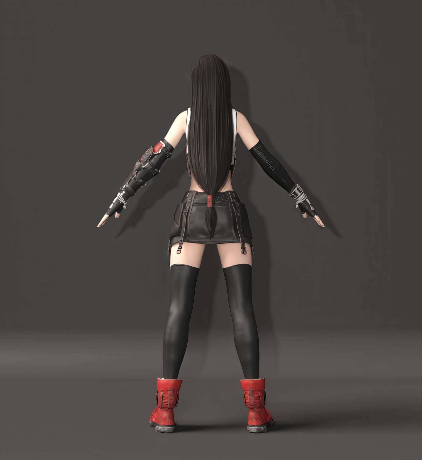 Final Fantasy VII Remake - Tifa Lockhart G8F Daz Content by PhysX 3D Assets