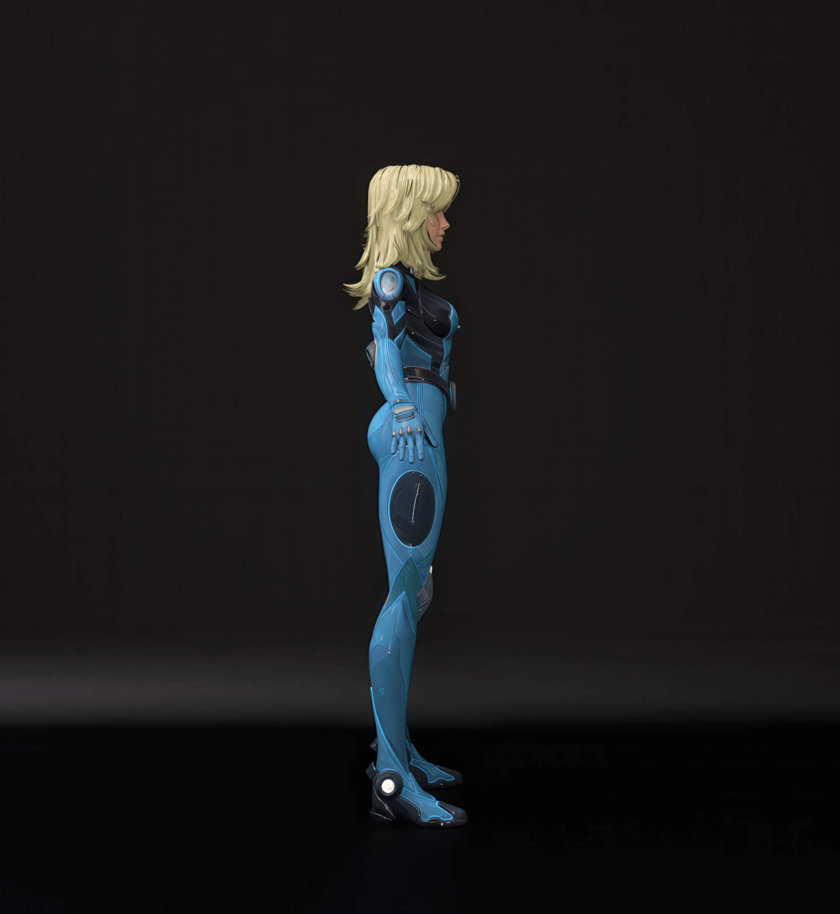Marvel Rivals - Invisible Woman Update 3D Render
