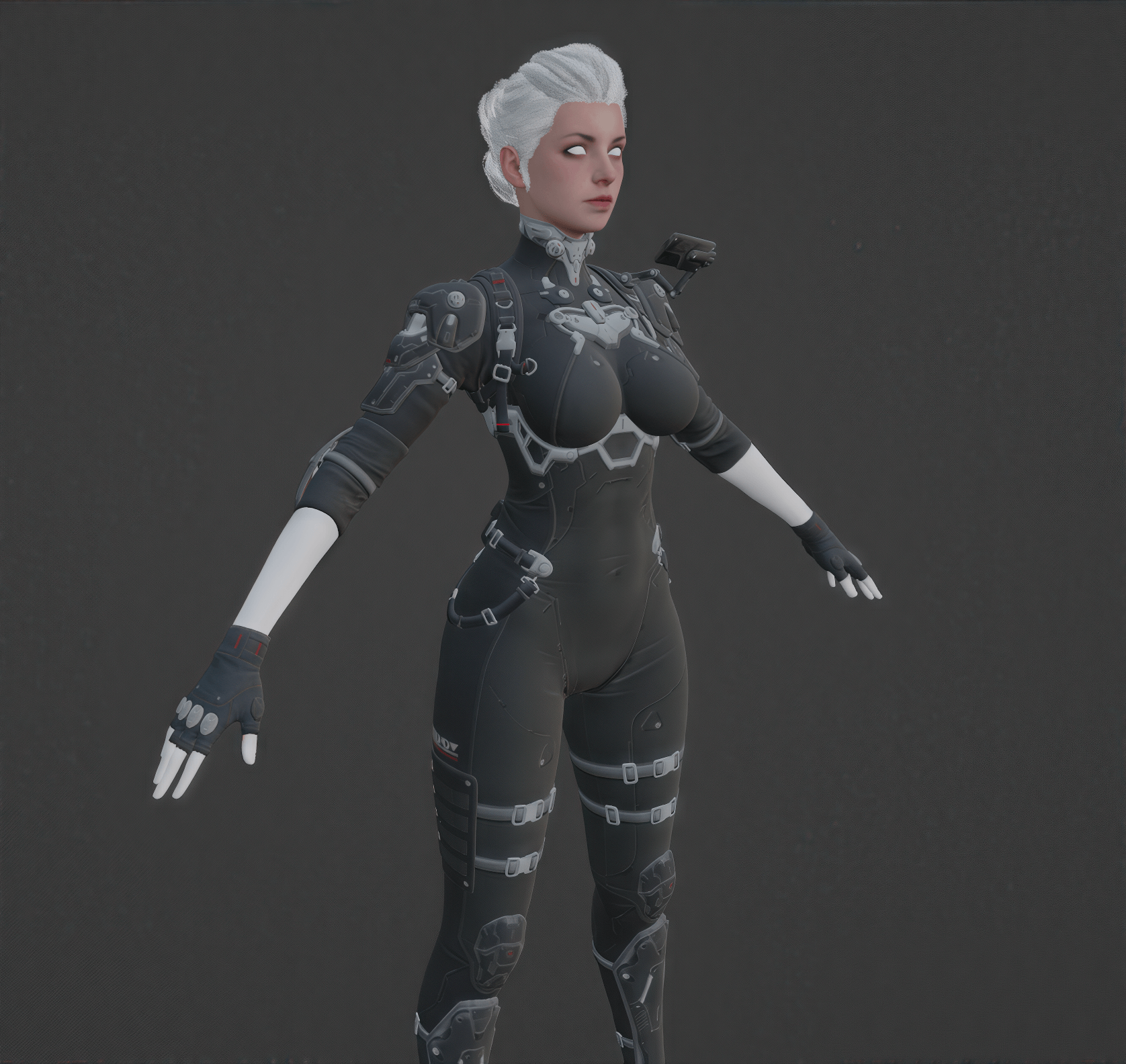 The First Descendant - Ines 3D Render by PhysX 3D Assets