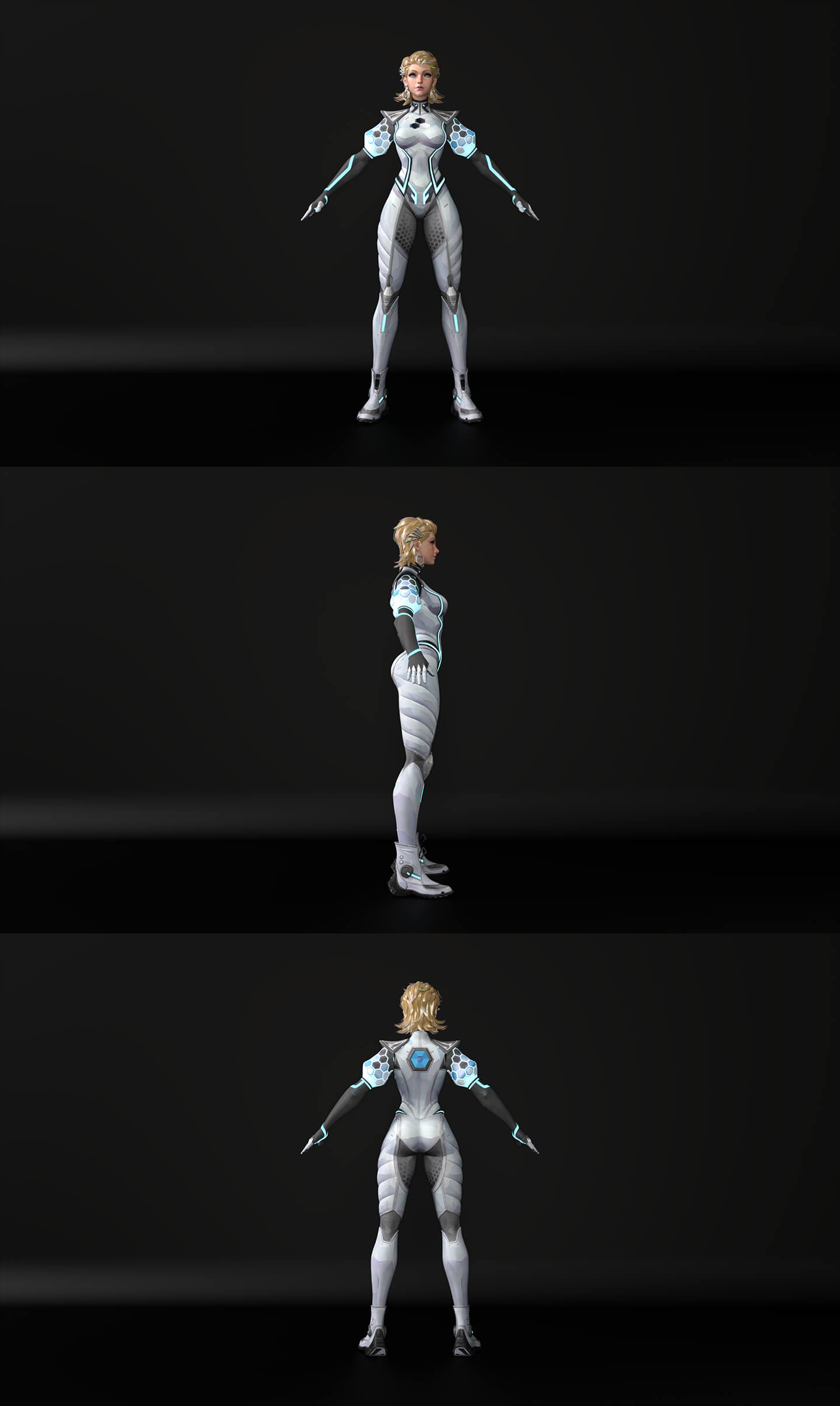 Marvel Rivals - Invisible Woman G8F Daz Content by PhysX 3D Assets
