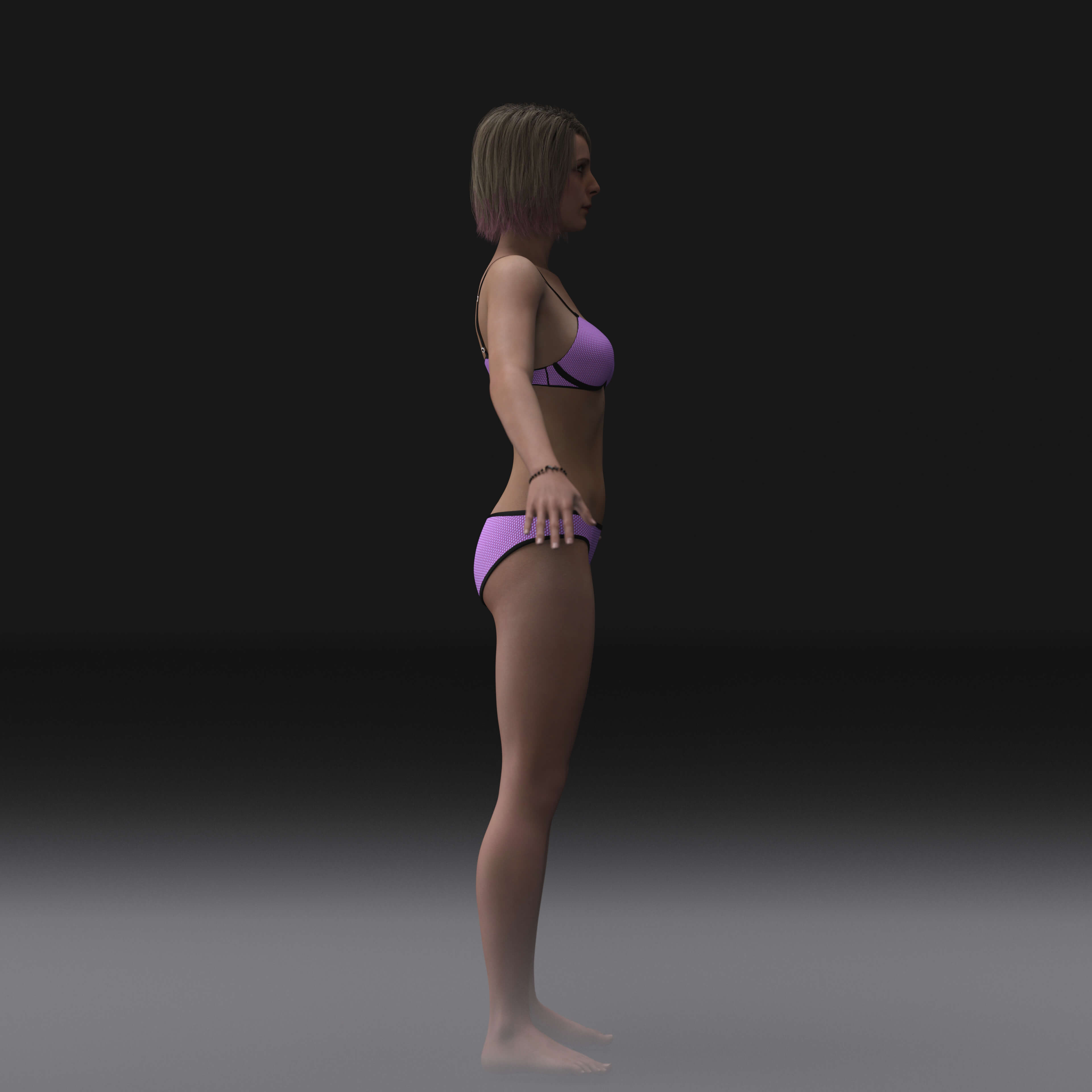 Silent Hill 2 Remake - Maria G8F 3D Model by PhysX 3D Assets