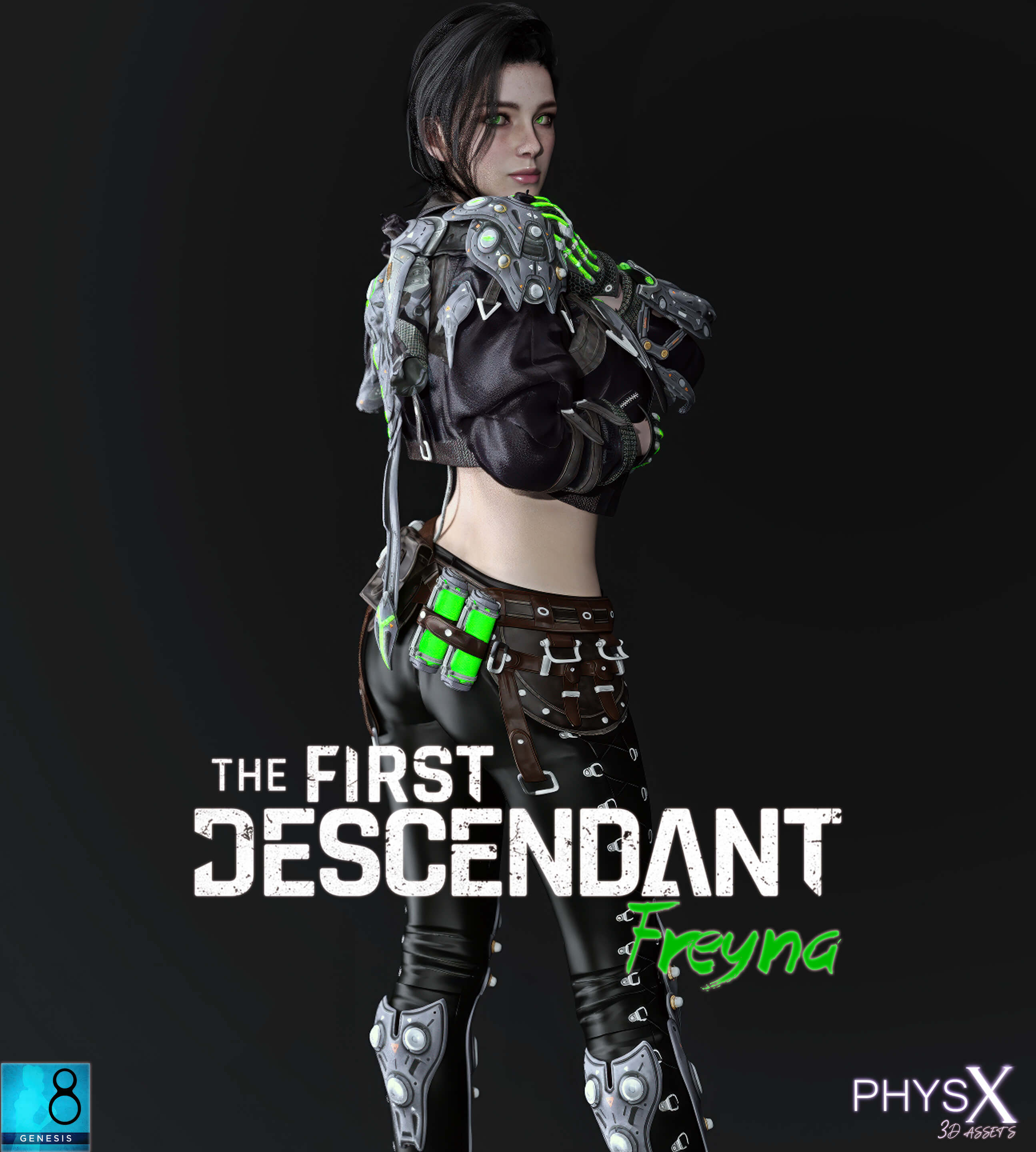 The First Descendant - Freyna G8F Daz Content by PhysX 3D Assets