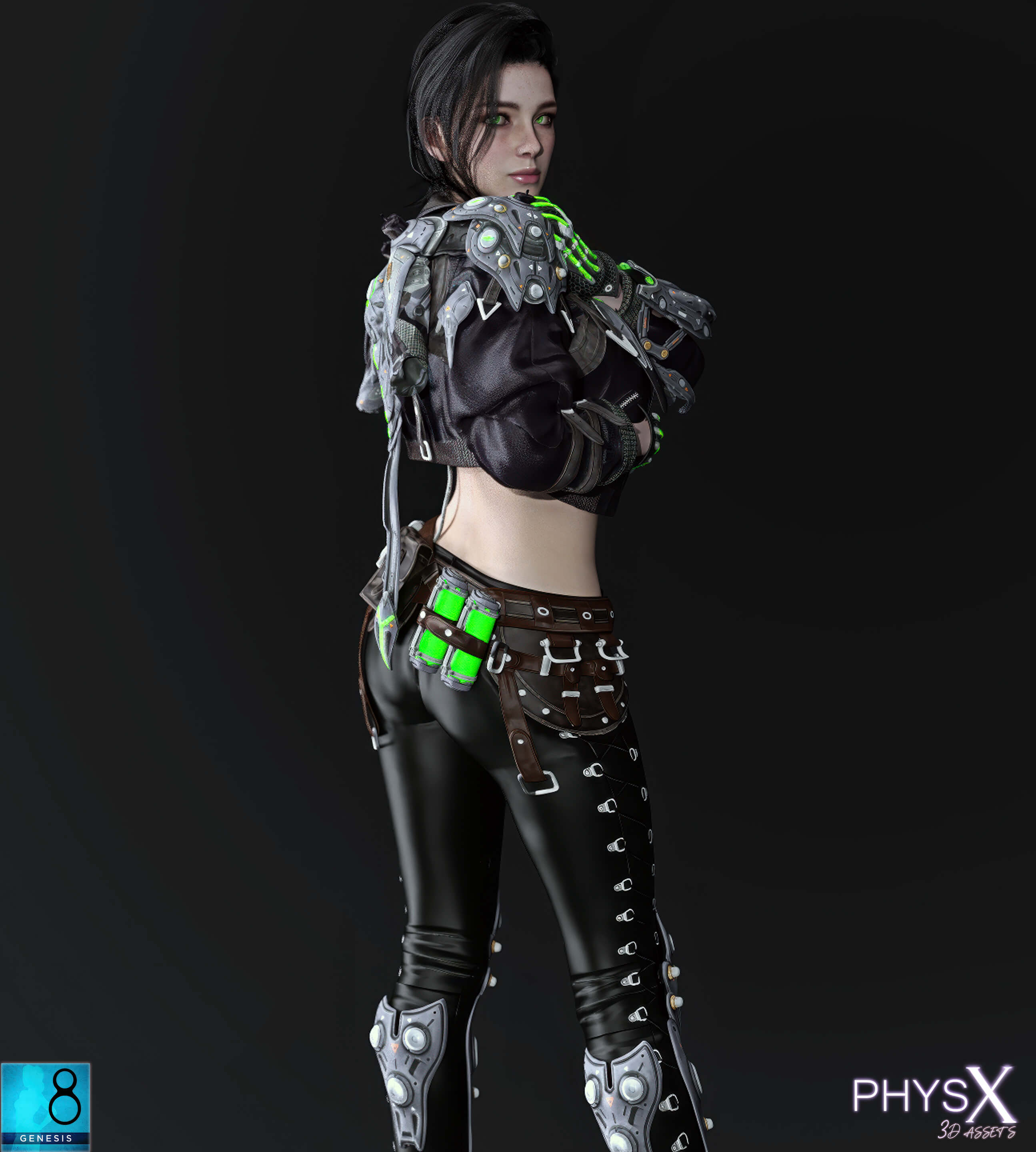 The First Descendant - Freyna G8F Daz Content by PhysX 3D Assets