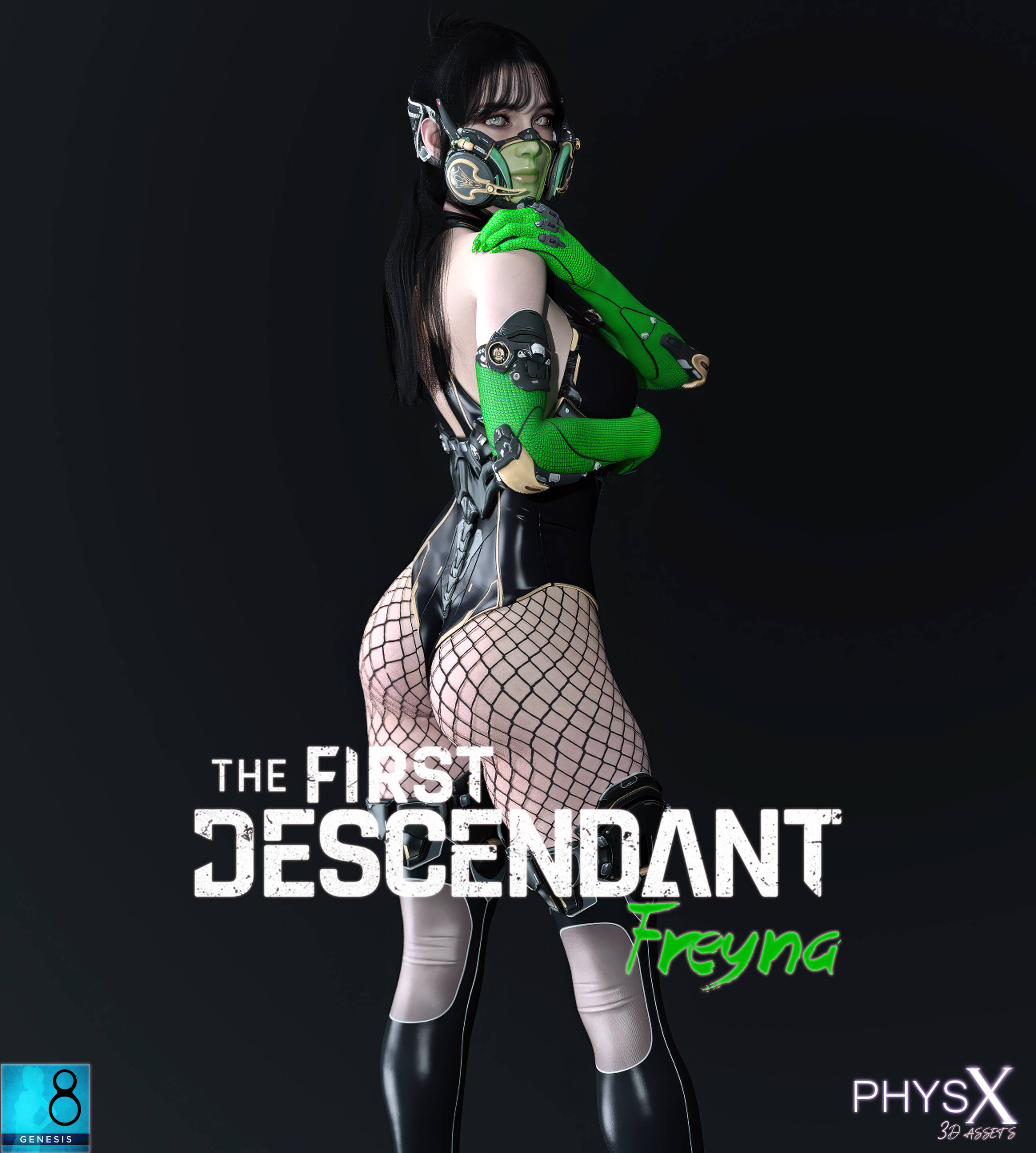 The First Descendant - Freyna Ultimate G8F Daz Content by PhysX 3D Assets