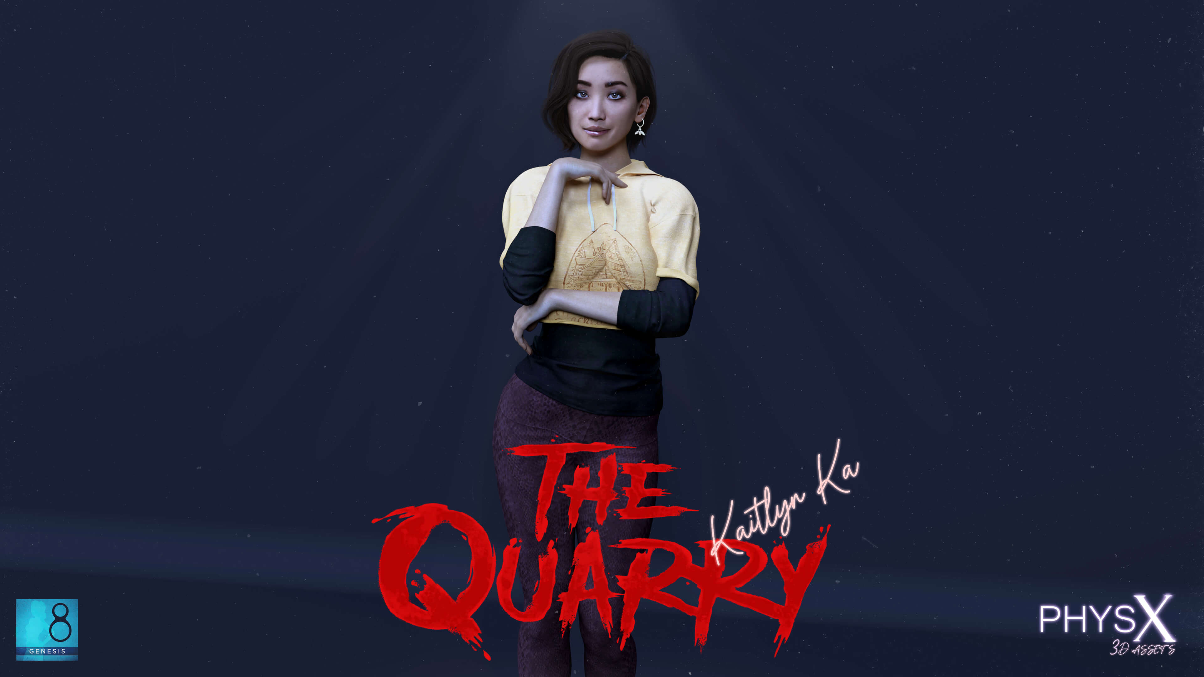 The Quarry - Kaitlyn Ka G8F Daz Content by PhysX 3D Assets