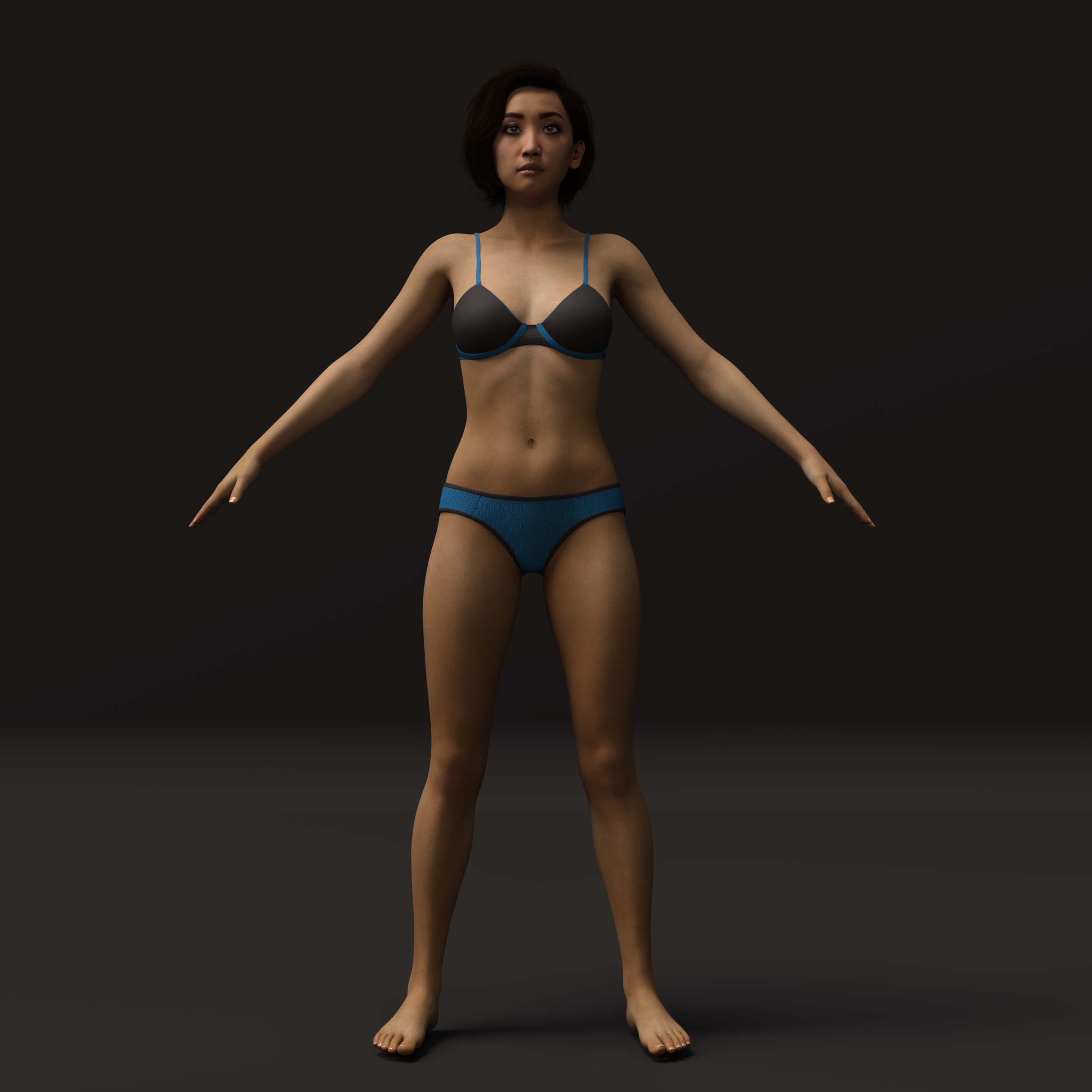 The Quarry - Kaitlyn Ka G8F Daz Content by PhysX 3D Assets