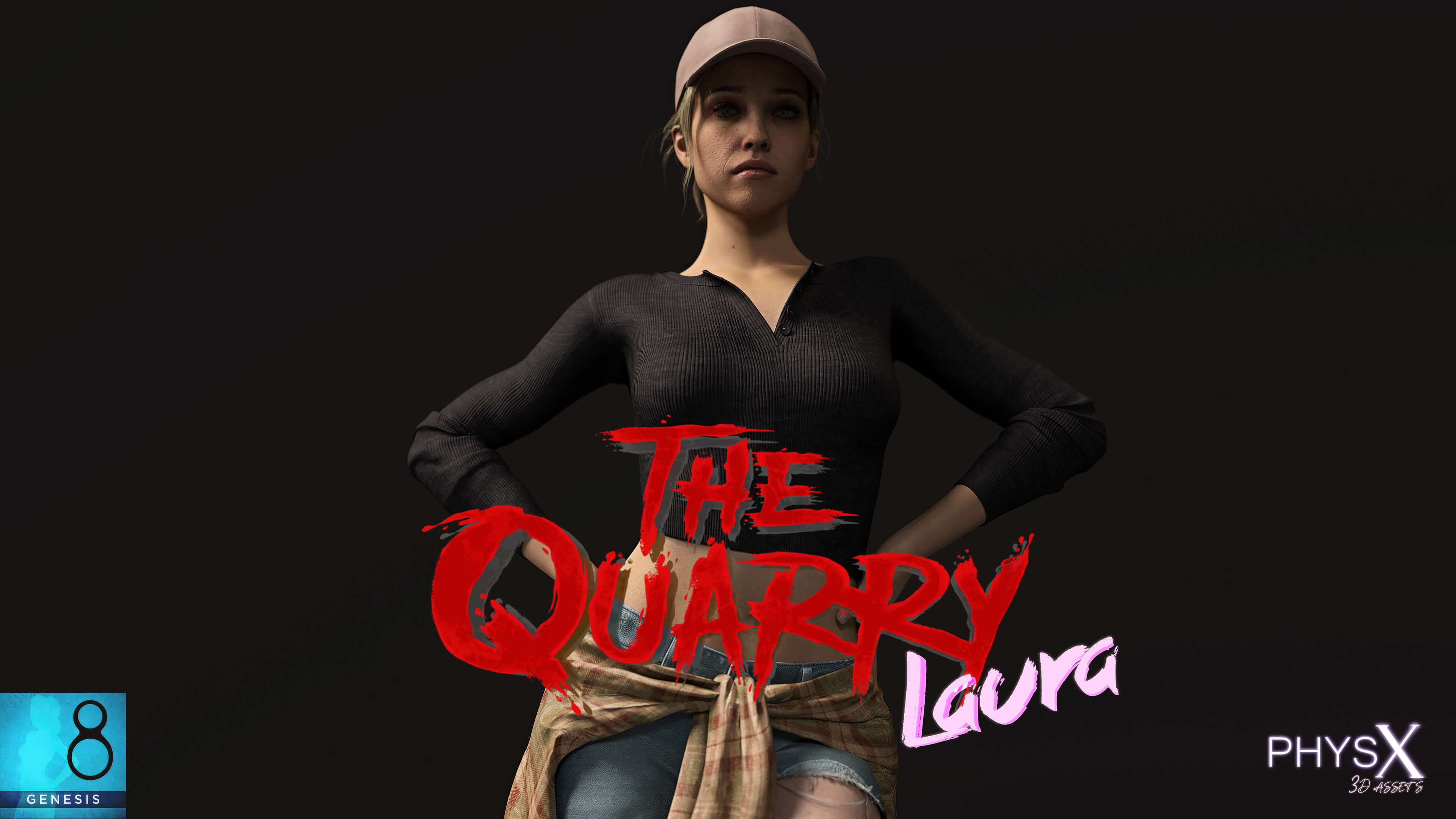 The Quarry - Laura Kearney G8F Daz Content by PhysX 3D Assets